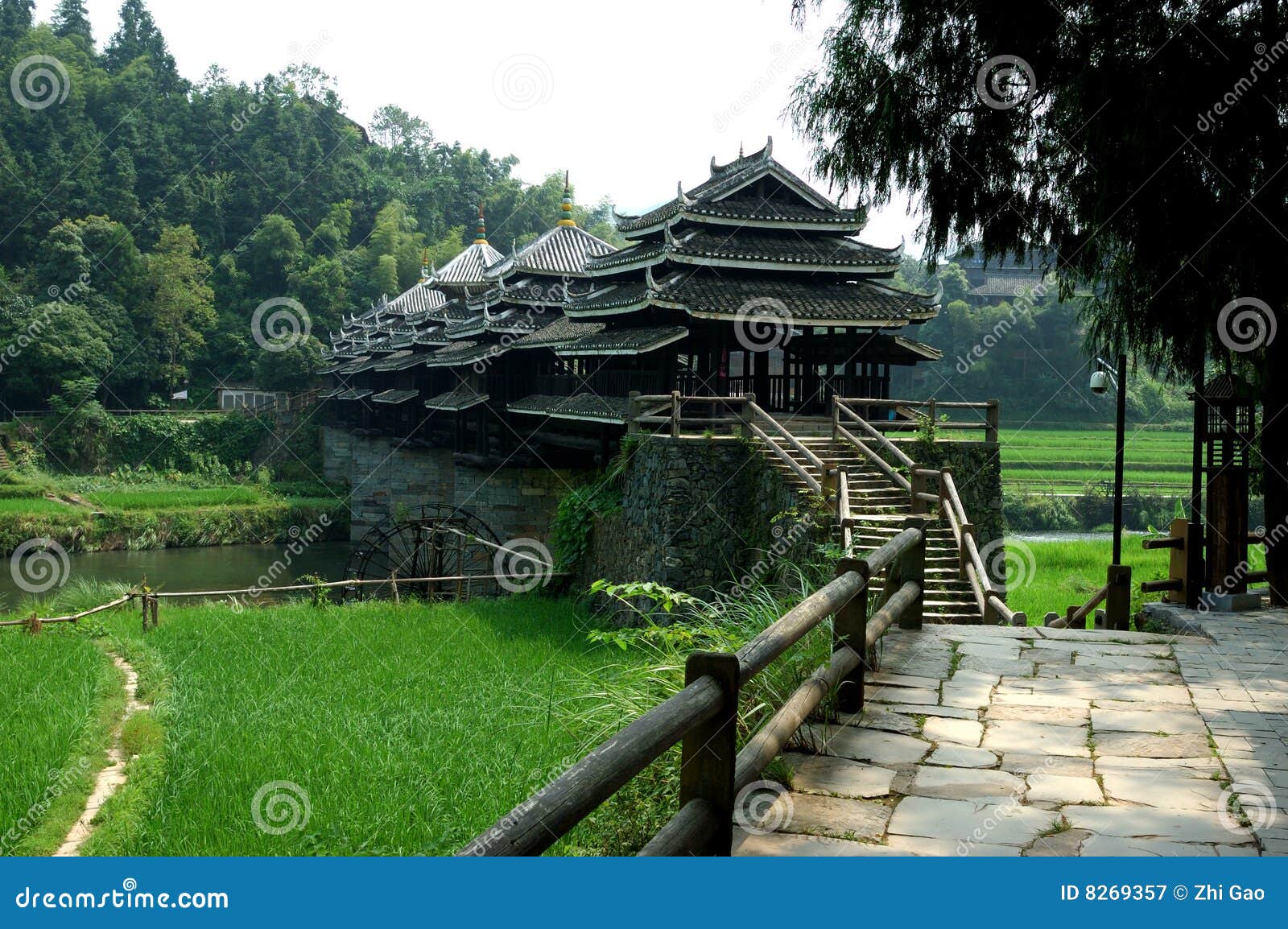 Chinese ancient bridge stock image. Image of china, asian - 8269357