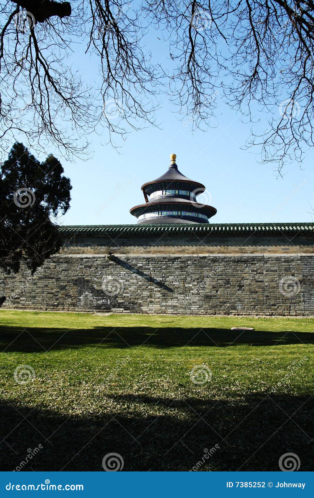 Chinese Ancient Building Tiantan Stock Photo - Image of china, monument ...