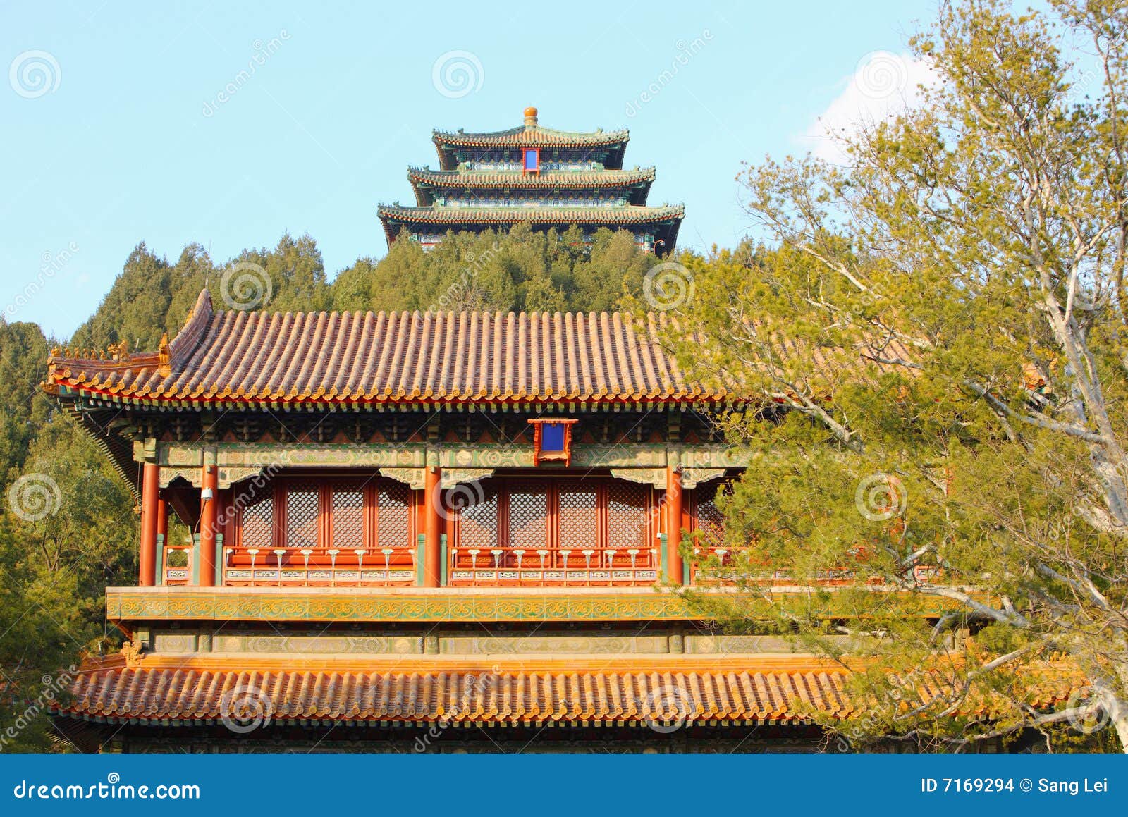 Ancient Buildings In The Imperial Palace Royalty-Free Stock Photography ...