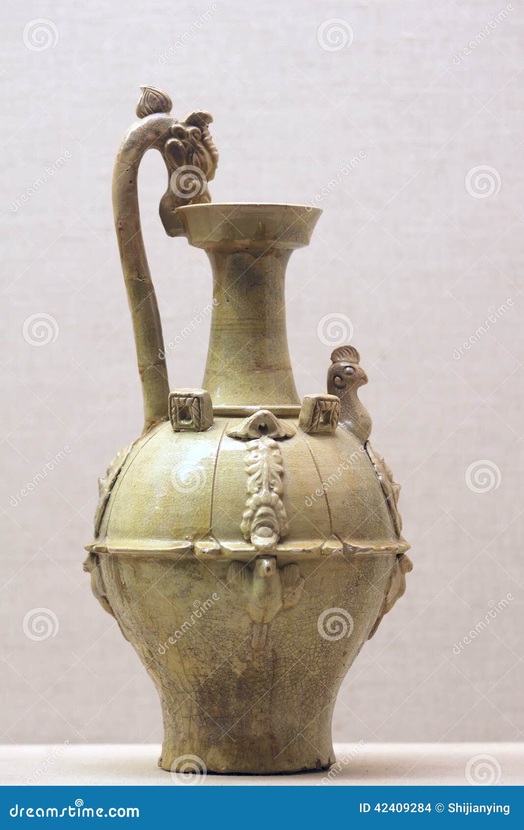 Chinese ancient pottery stock photo. Image of crockery - 42409284