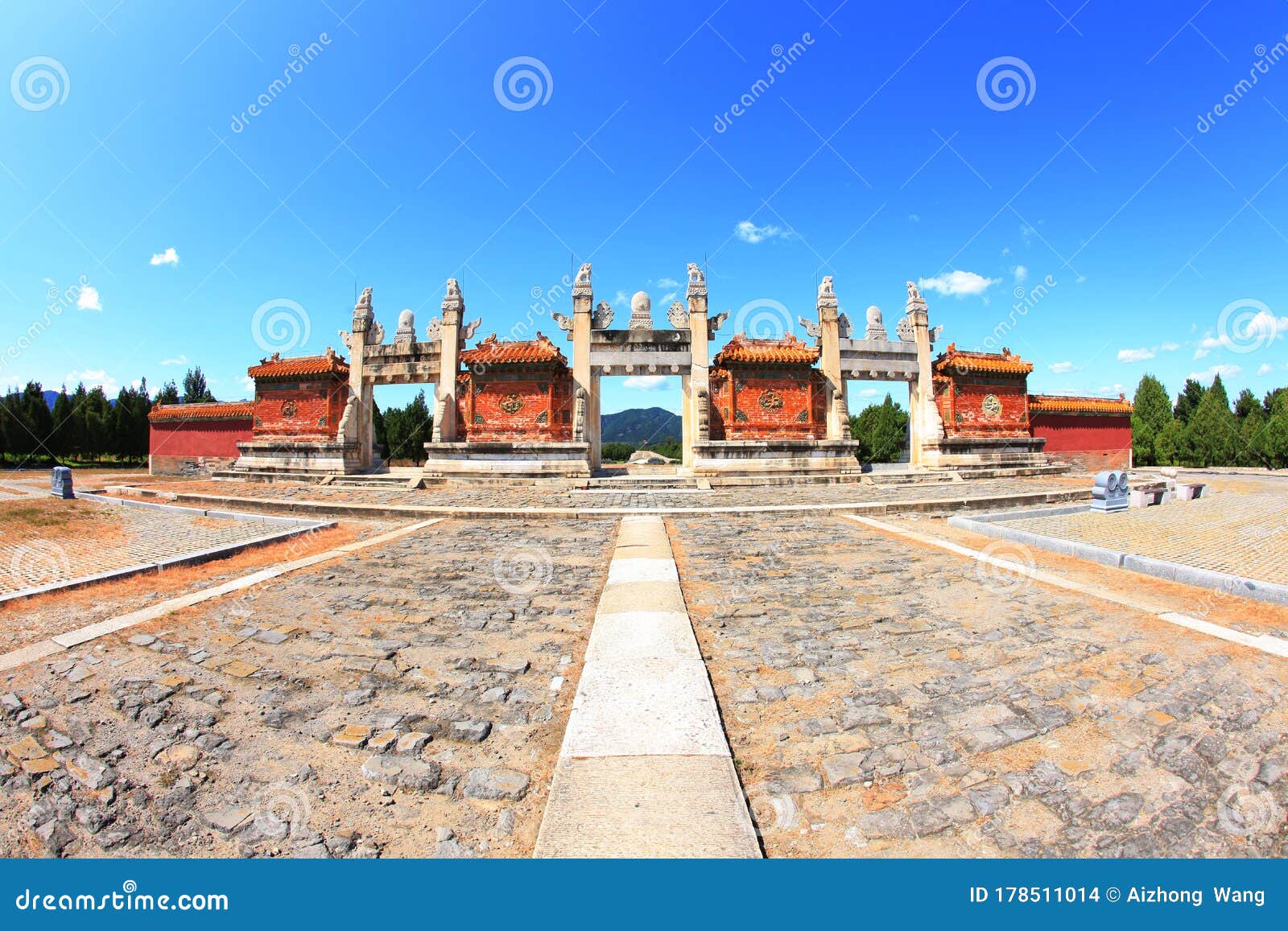 Chinese ancient stone arch stock photo. Image of architecture - 178511014