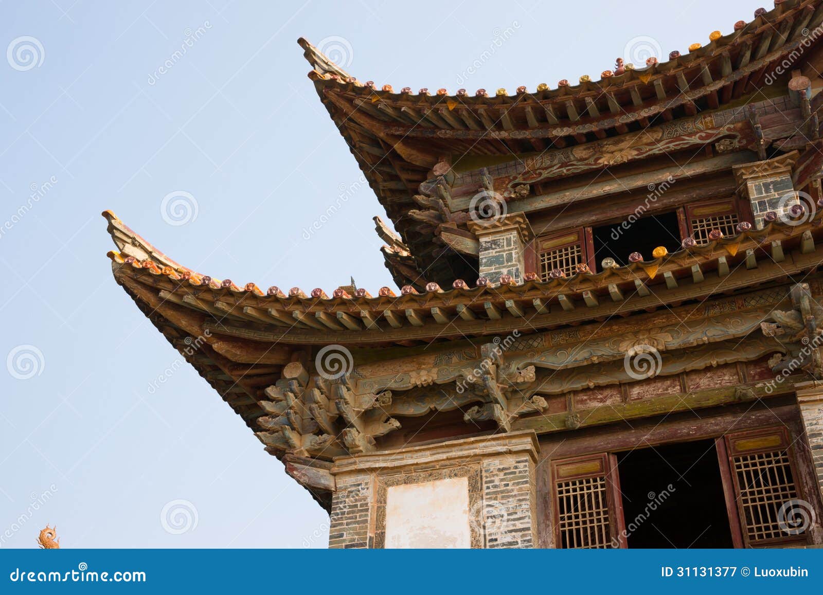Chinese Ancient Traditional Architecture Stock Image - Image of asia ...