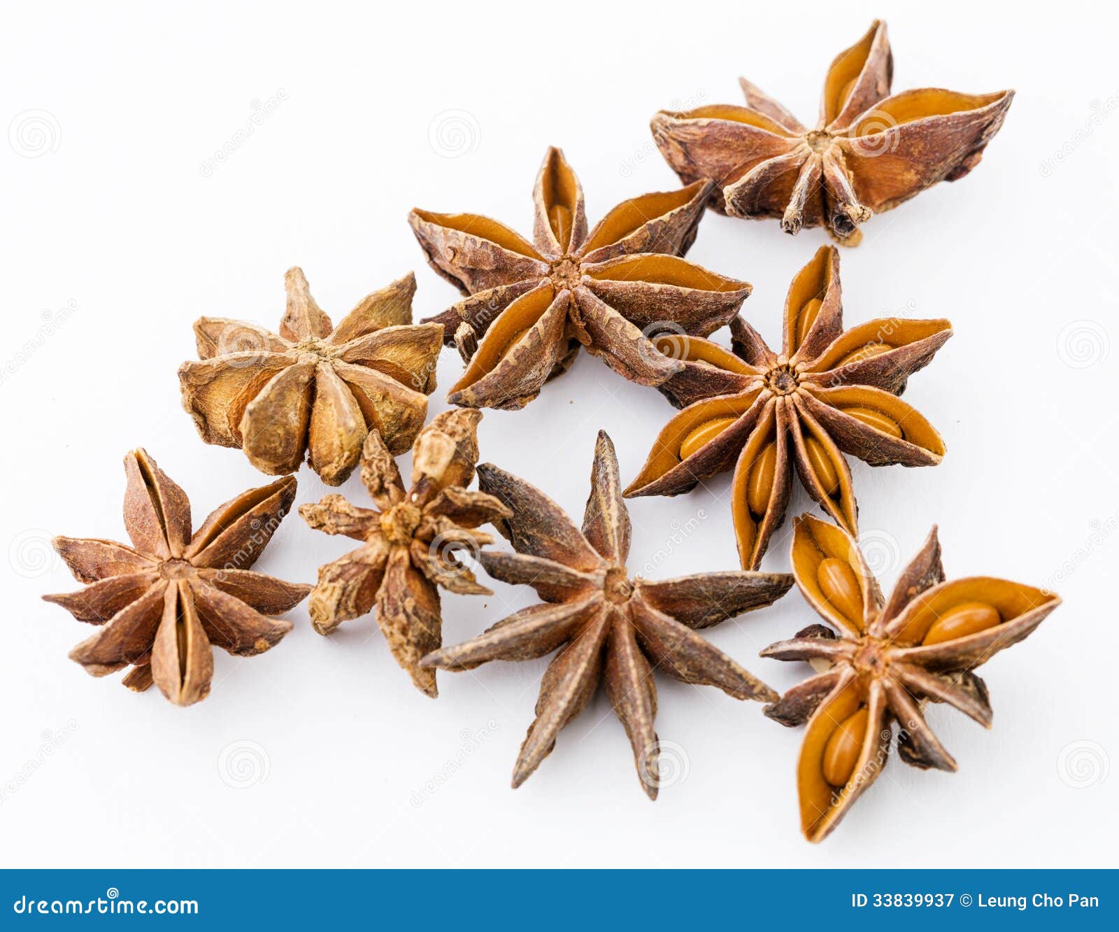 Chinese aniseed stock image. Image of white, anise, pile - 33839937