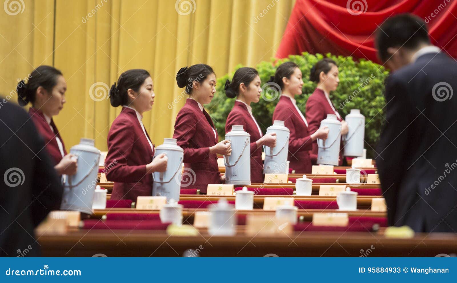 The Chinese Annual Sessions of 12th NPC and CPPCC Editorial Stock Photo ...