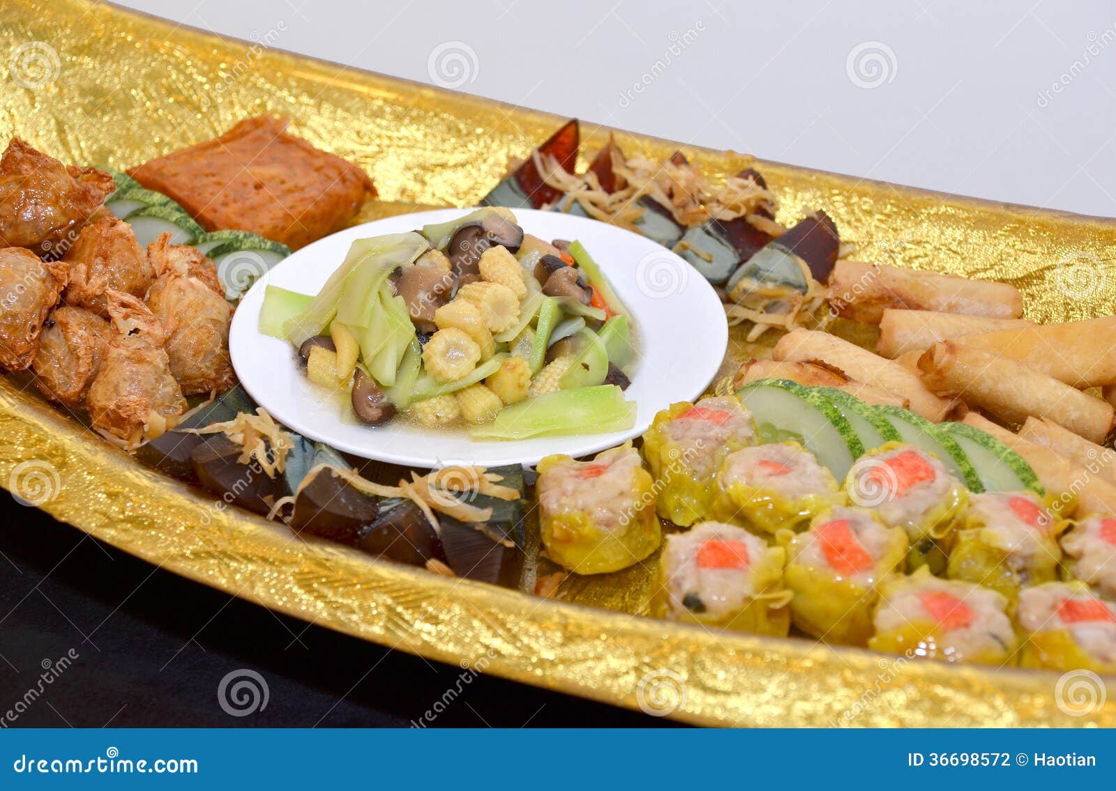 Chinese appetizers stock photo. Image of dinner, appetizers - 36698572