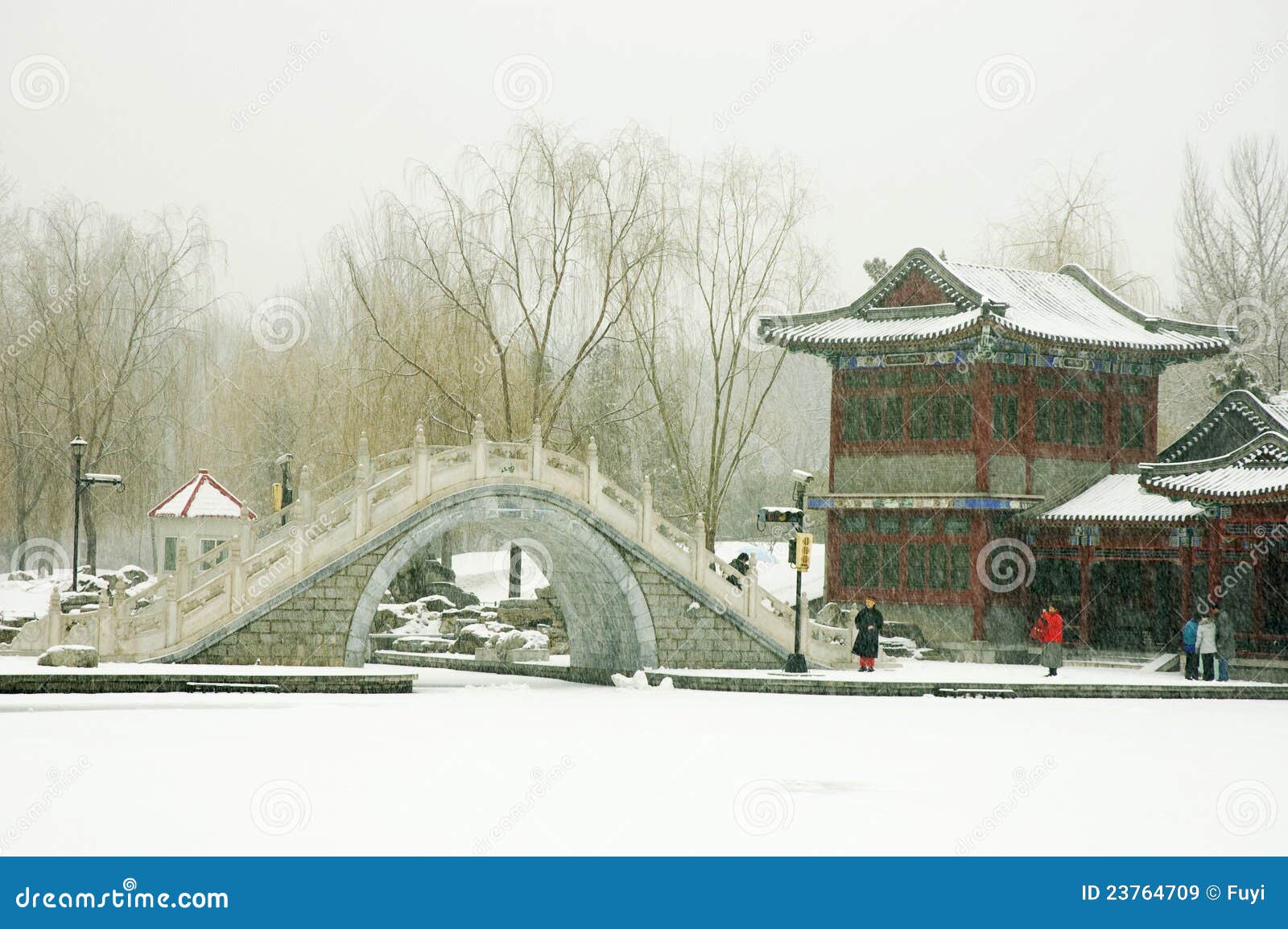 Chinese arch stock image. Image of palace, history, pagoda - 23764709