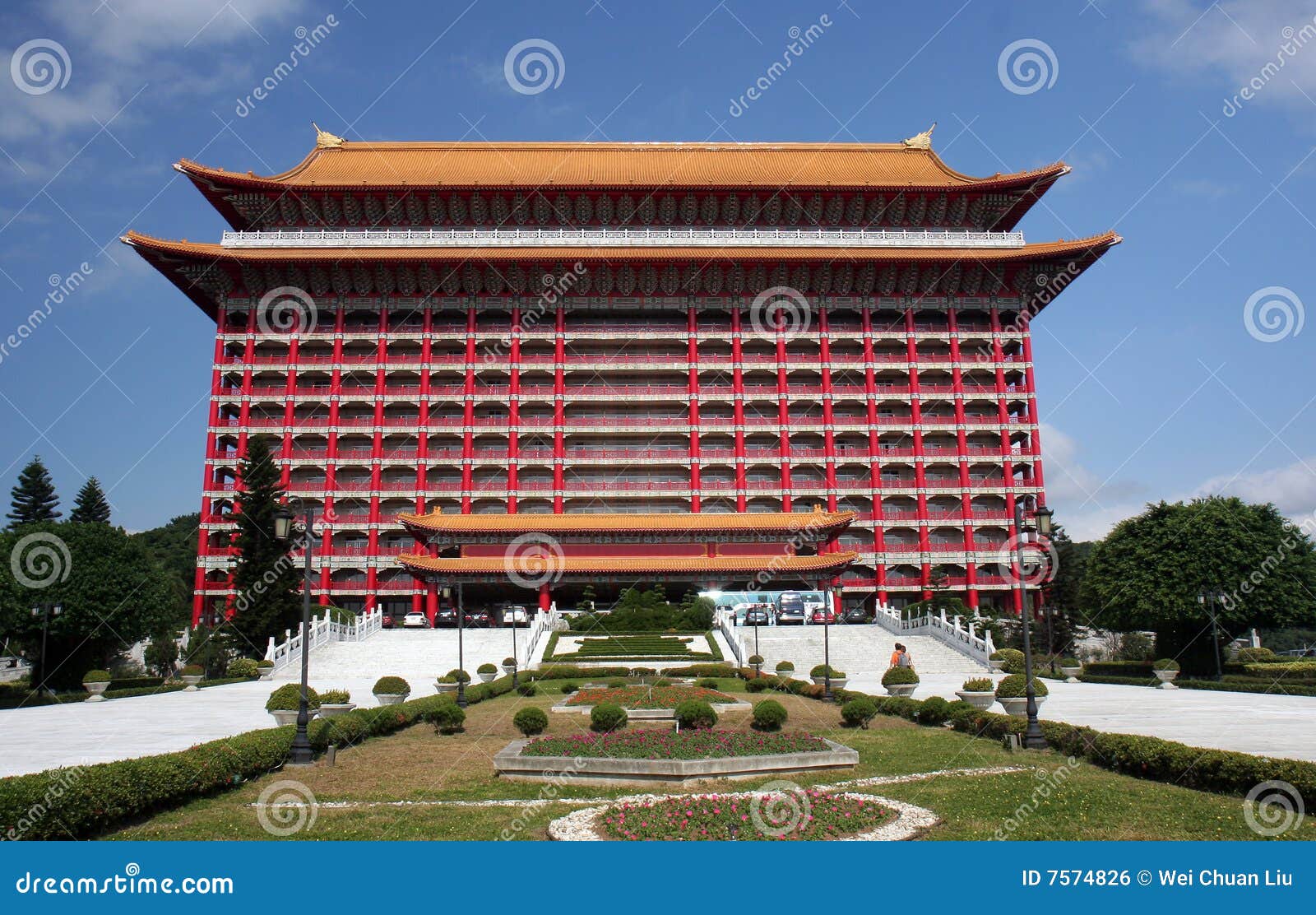 Chinese architecture stock photo. Image of detail, ancient - 7574826