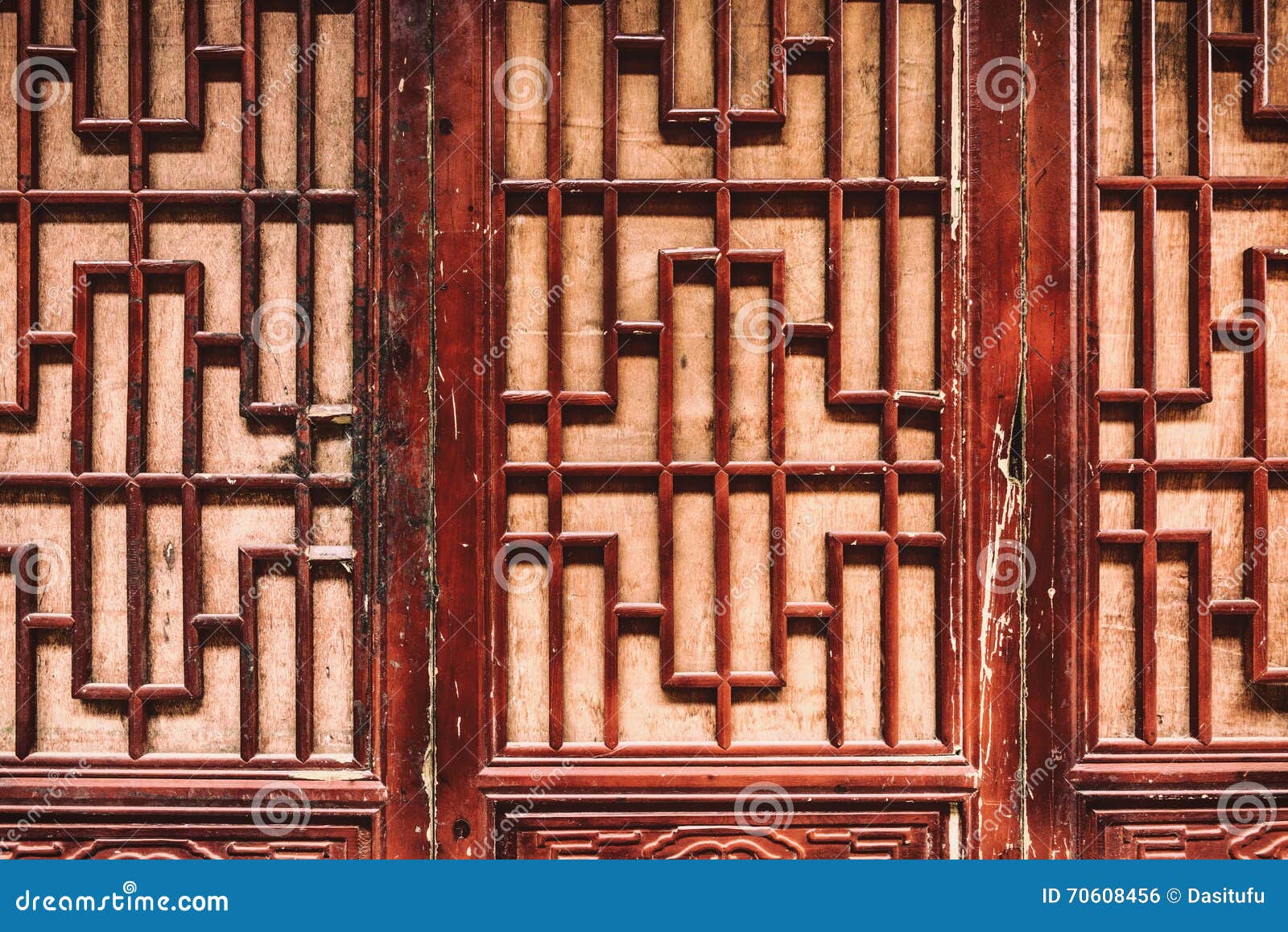 Chinese Architecture Pattern Stock Photo - Image of retro, pattern ...