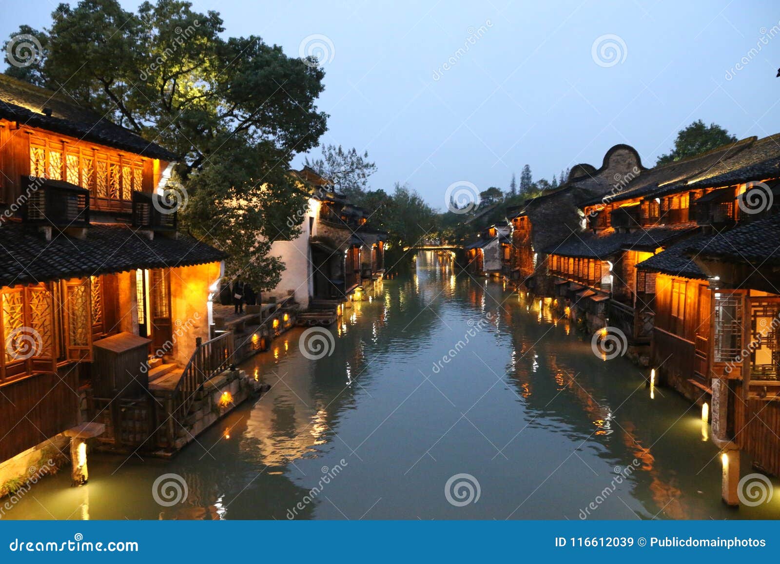 Chinese Architecture, Waterway, Reflection, Body Of Water Picture ...
