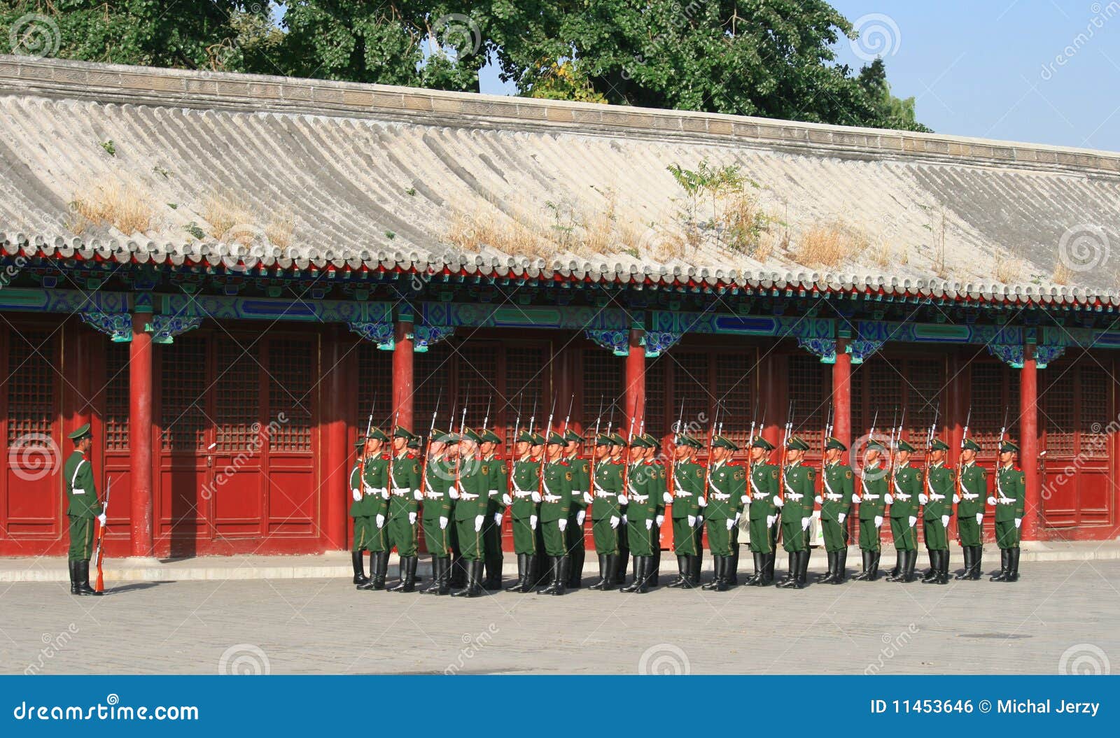 Chinese Army editorial photo. Image of beijing, asia - 11453646