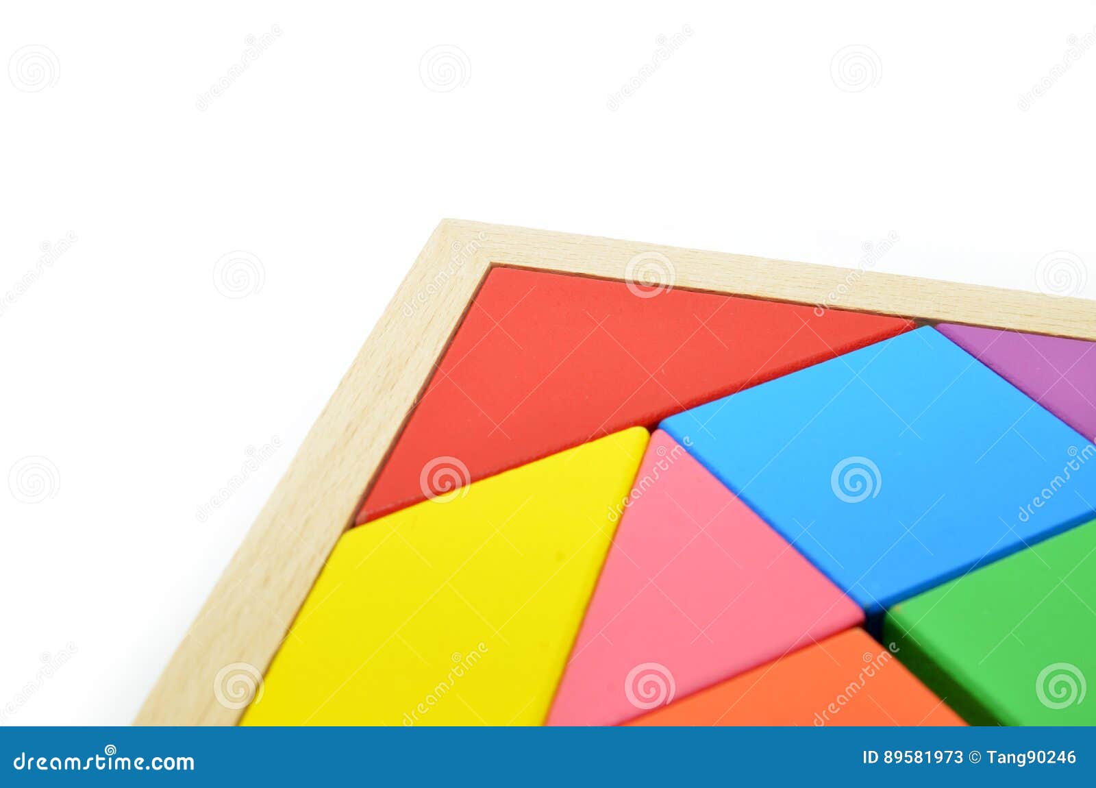 Chinese Art of Tangram Puzzles Stock Image - Image of seven, interest ...