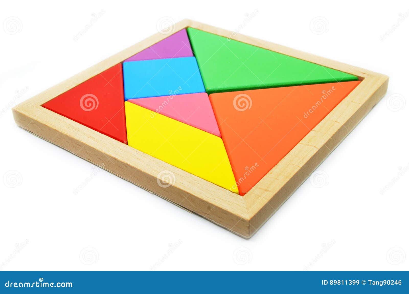 Chinese Art of Tangram Puzzles Stock Image - Image of bank, finishing ...