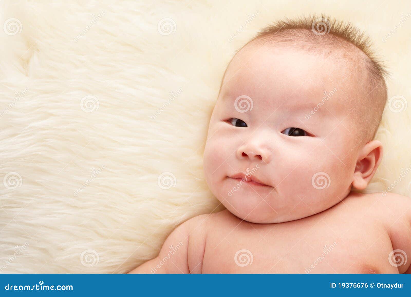 Chinese baby face smirking stock photo. Image of looking - 19376676
