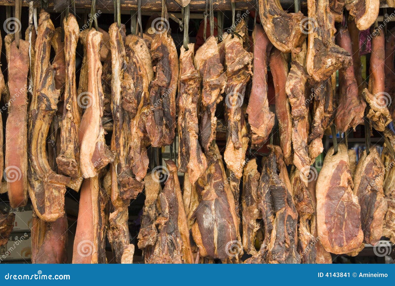 Chinese bacon stock image. Image of manufactured, difference - 4143841