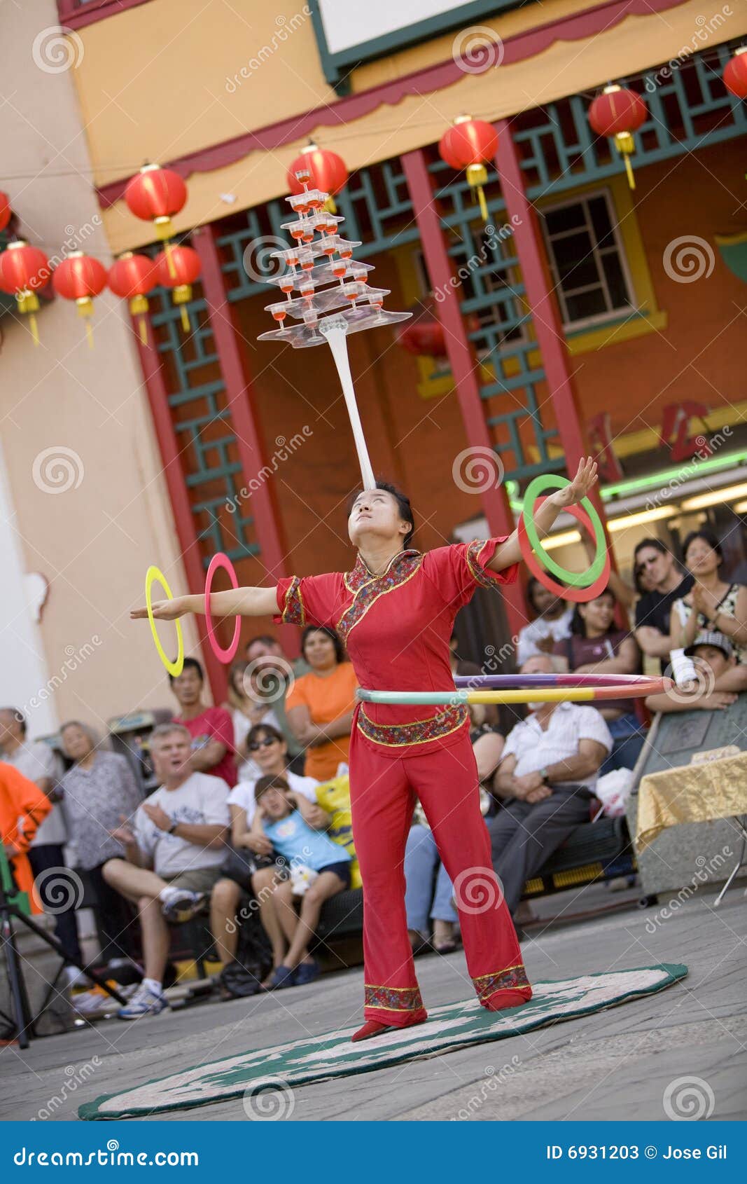 Chinese Balancer 7 editorial stock photo. Image of show - 6931203