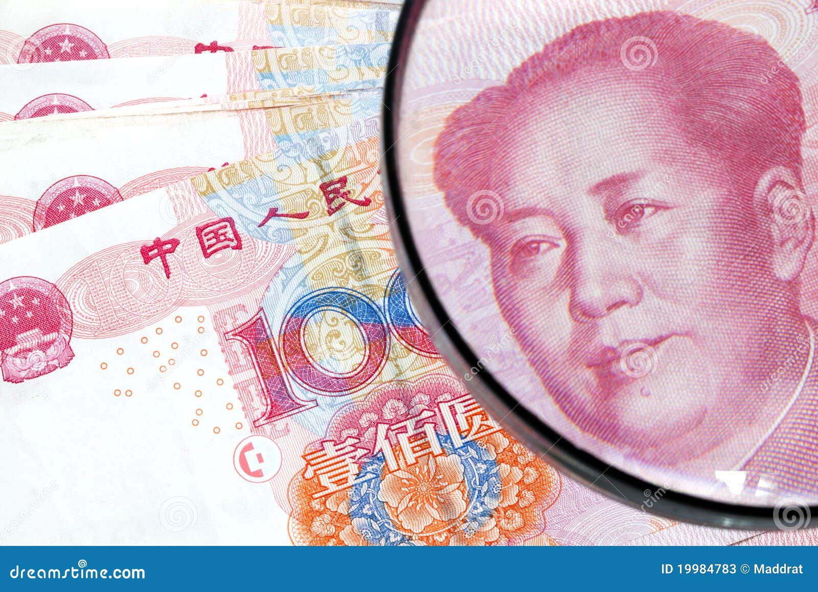 Chinese banknotes. stock image. Image of macro, object - 19984783
