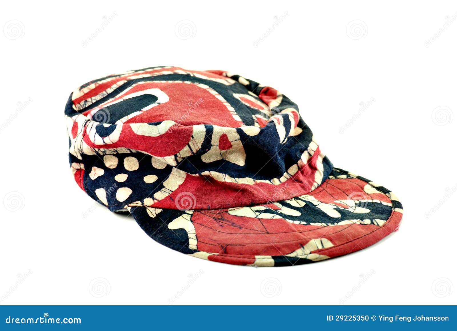 Hand Fan Batik Made Of Bamboo And Batik Fabric Stock Photography ...