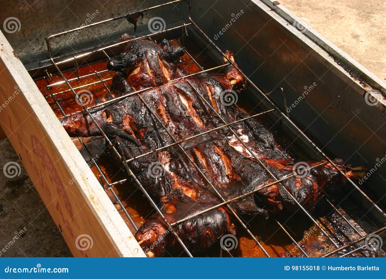 Chinese bbq stock photo. Image of chinese, china, pork - 98155018