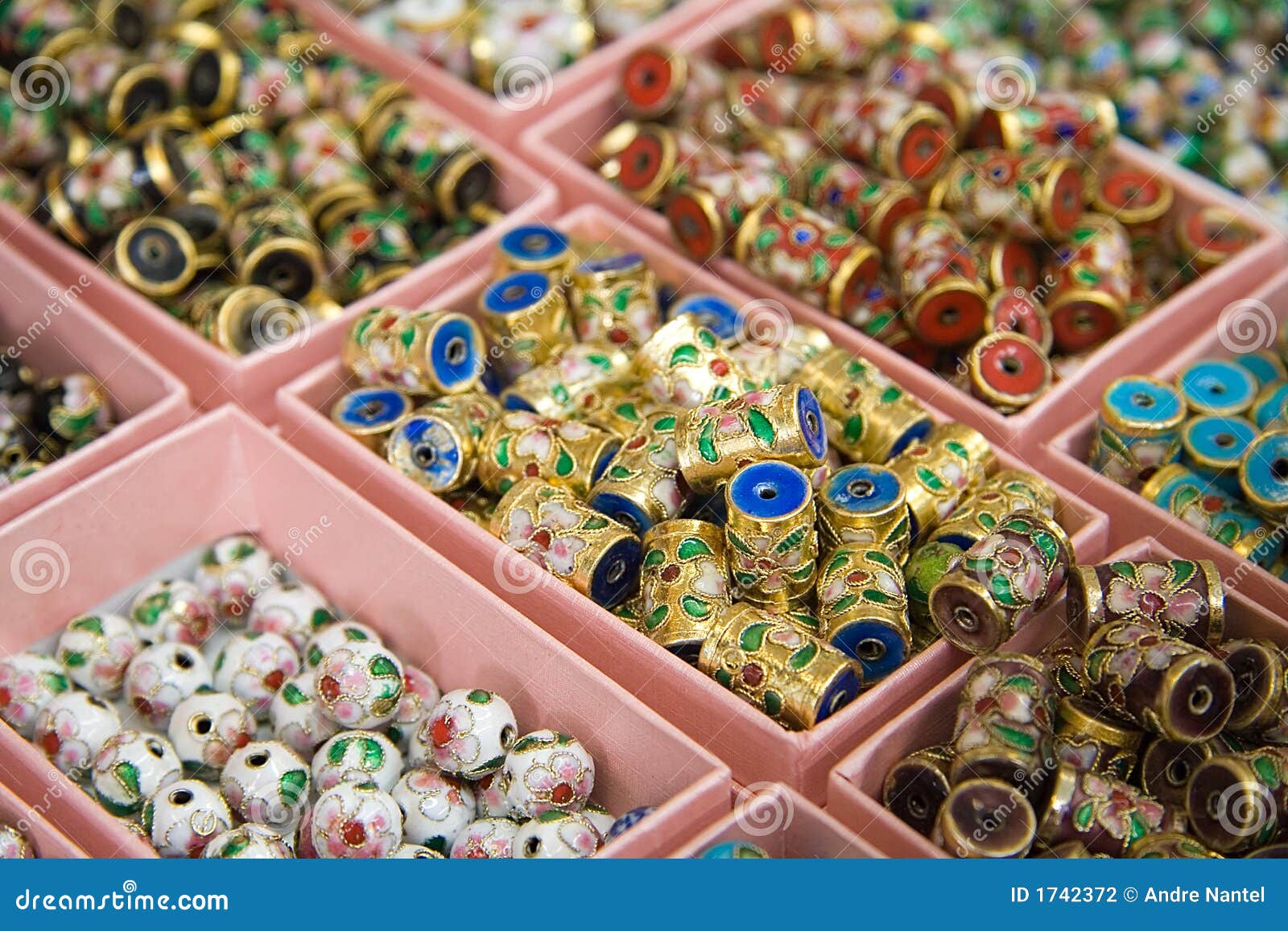 Chinese Beads stock photo. Image of plenty, beauty, variety - 1742372