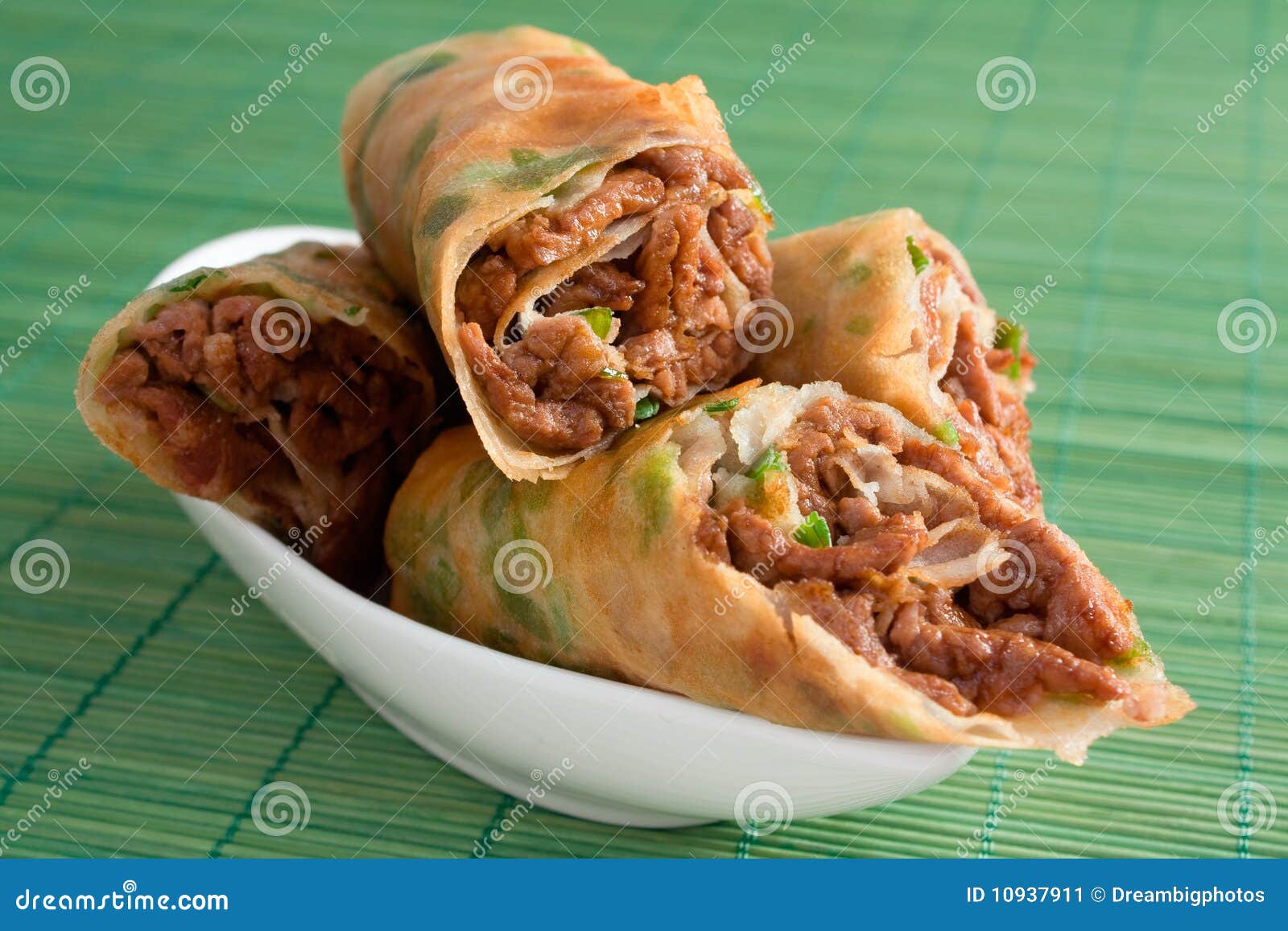 Chinese Beef Steak Rolls stock image. Image of rolls - 10937911
