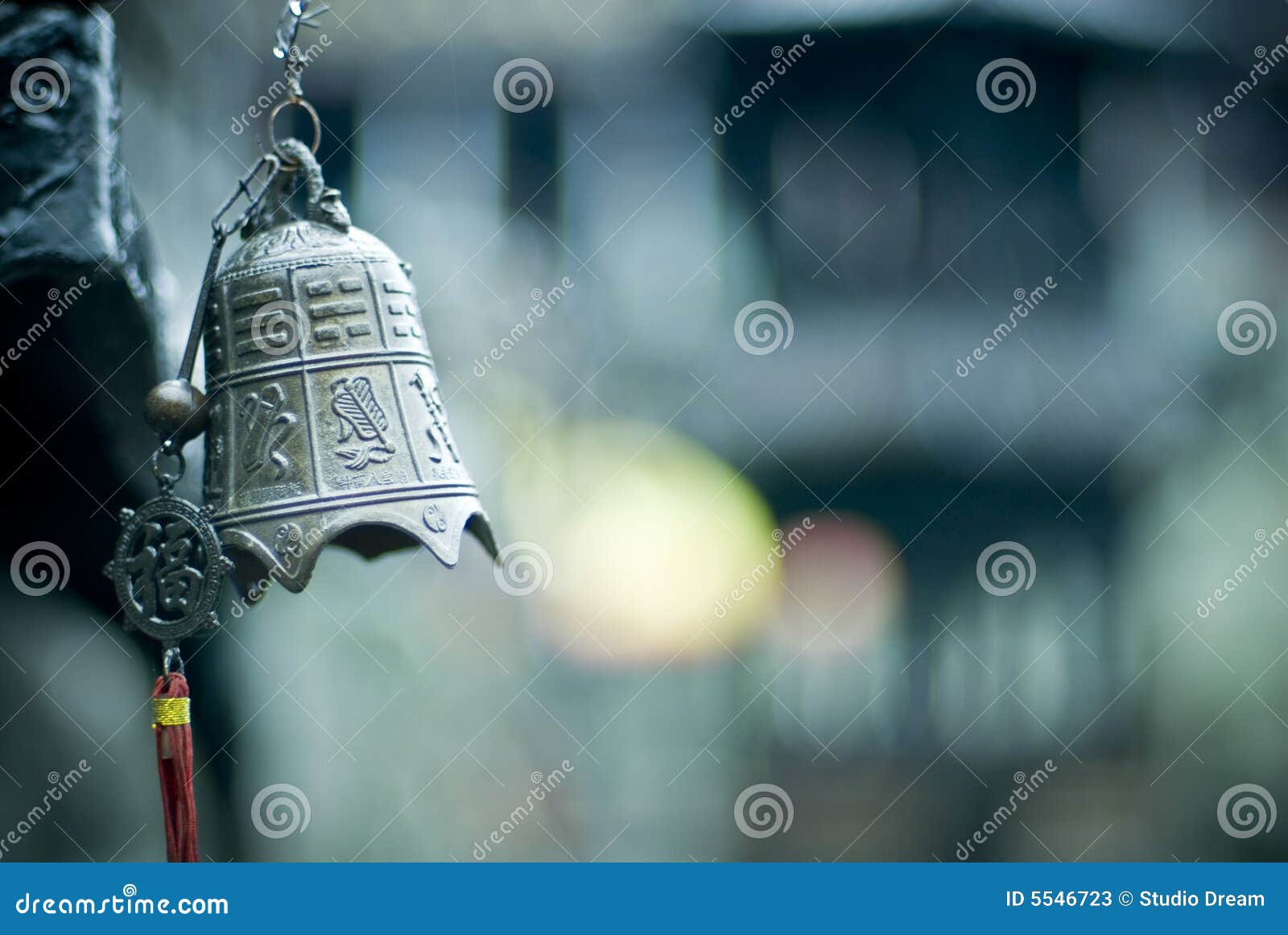 Chinese Bell With Buddha Stock Photo | CartoonDealer.com #5017800
