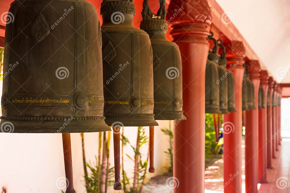 Chinese Bells stock photo. Image of religious, chinese - 91761310