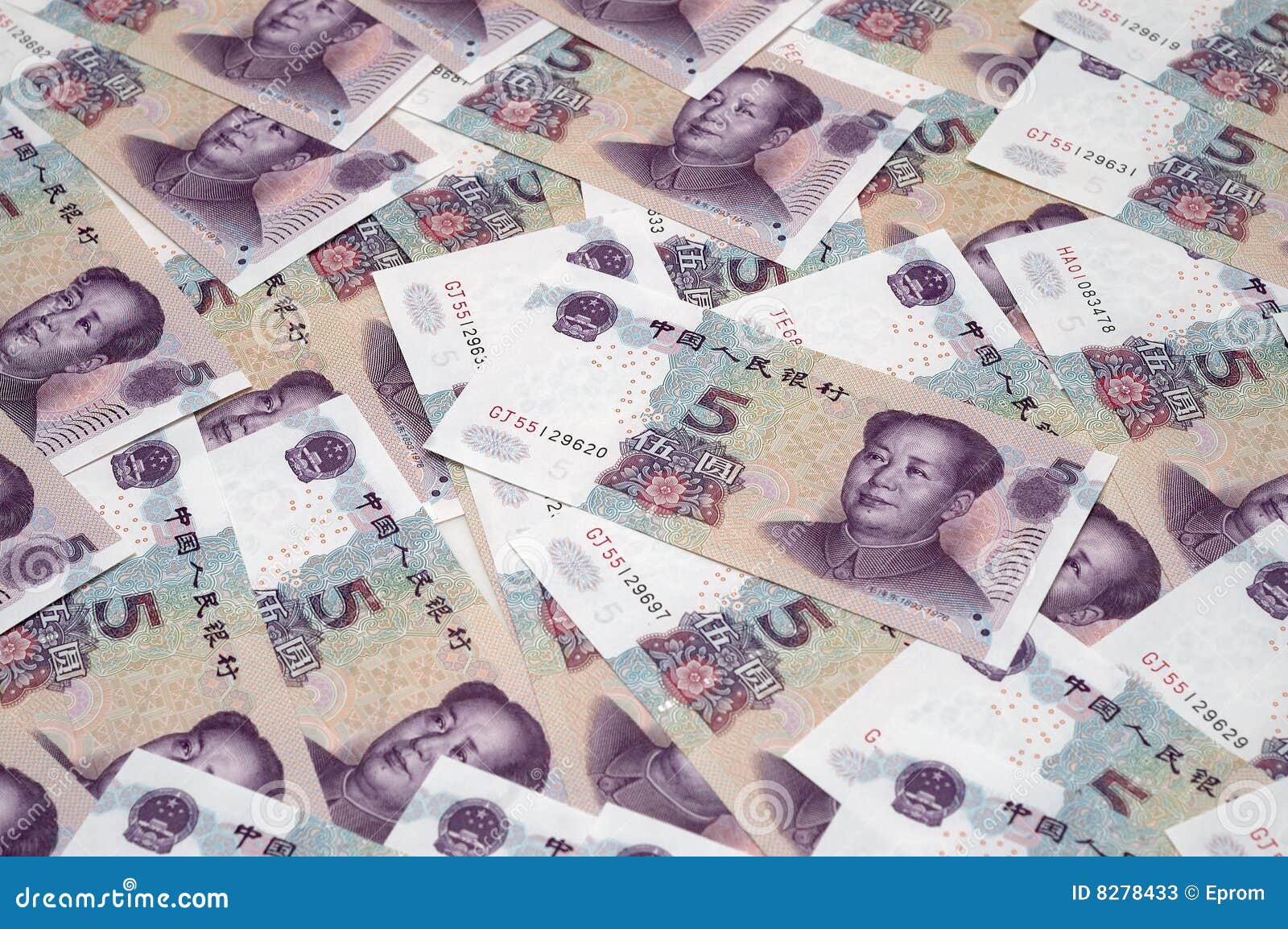 Chinese Bills Picture. Image: 8278433