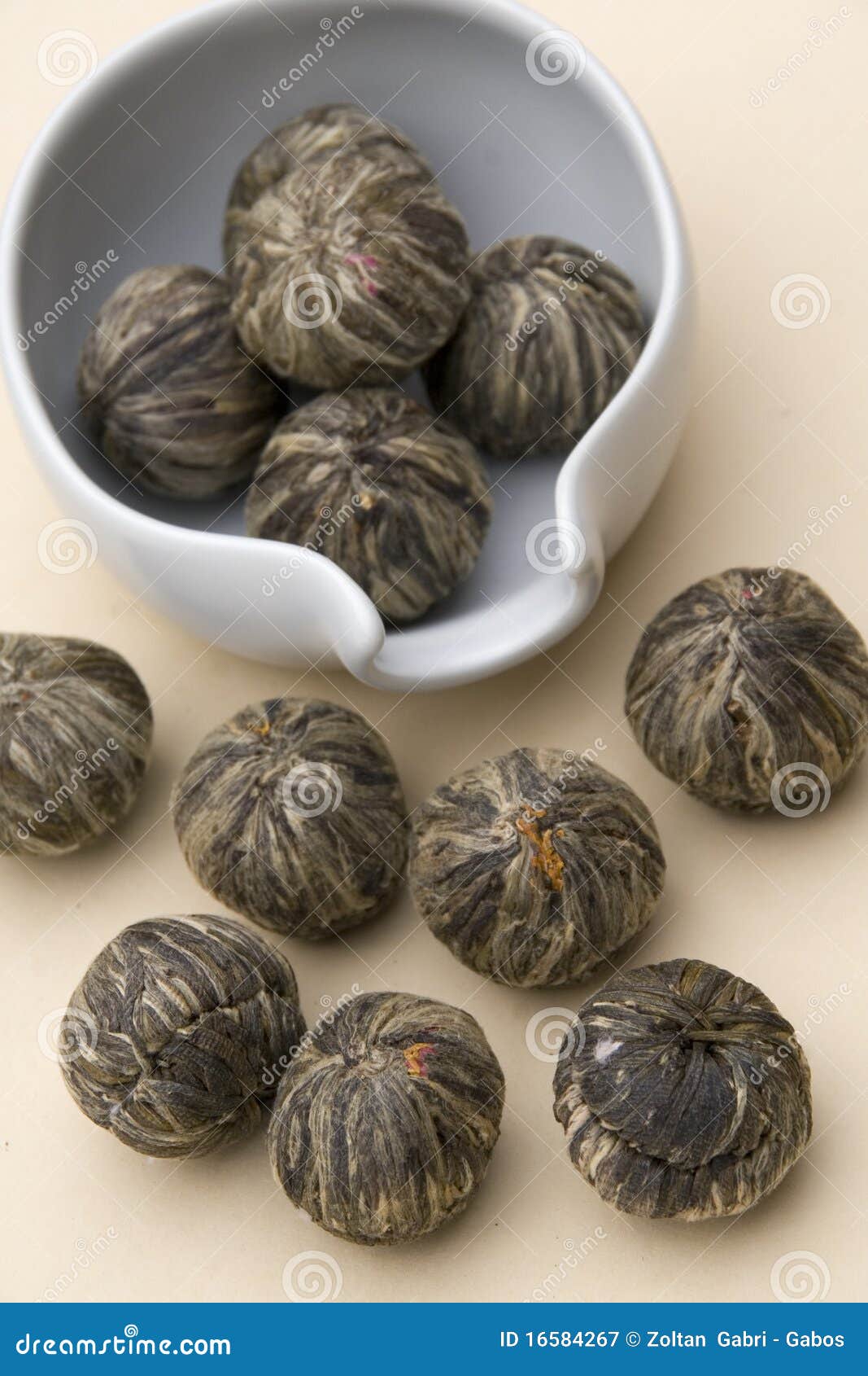 Chinese Blooming Tea stock image. Image of brown, flavor - 16584267