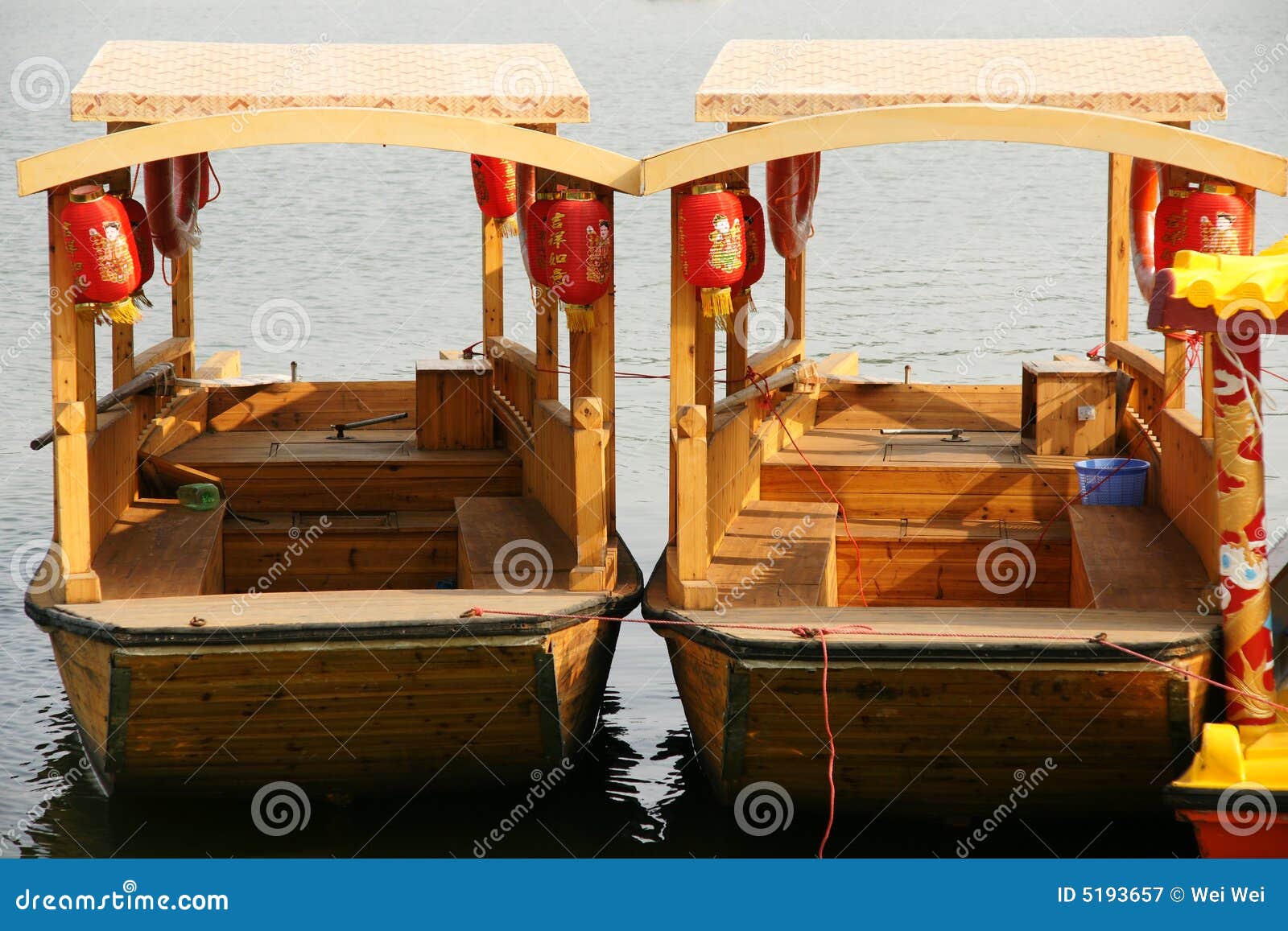 Chinese boats stock image. Image of lantern, float, lanterns - 5193657