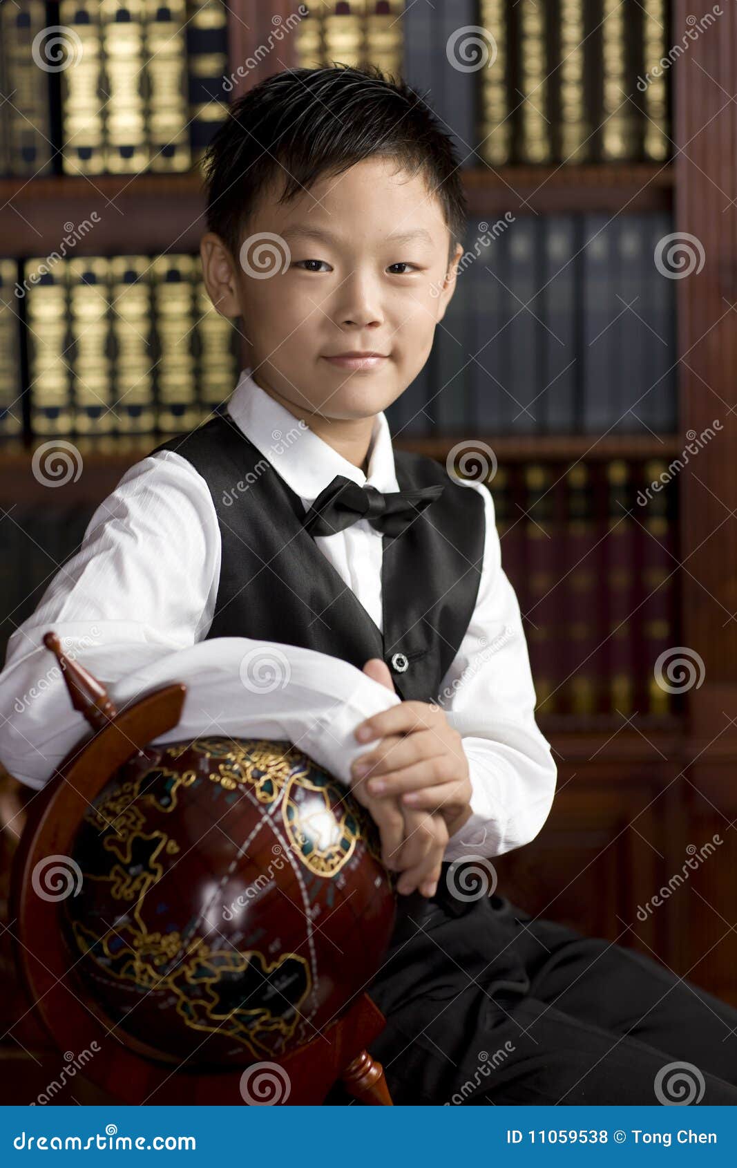Chinese boy stock photo. Image of isolated, cool, book - 11059538