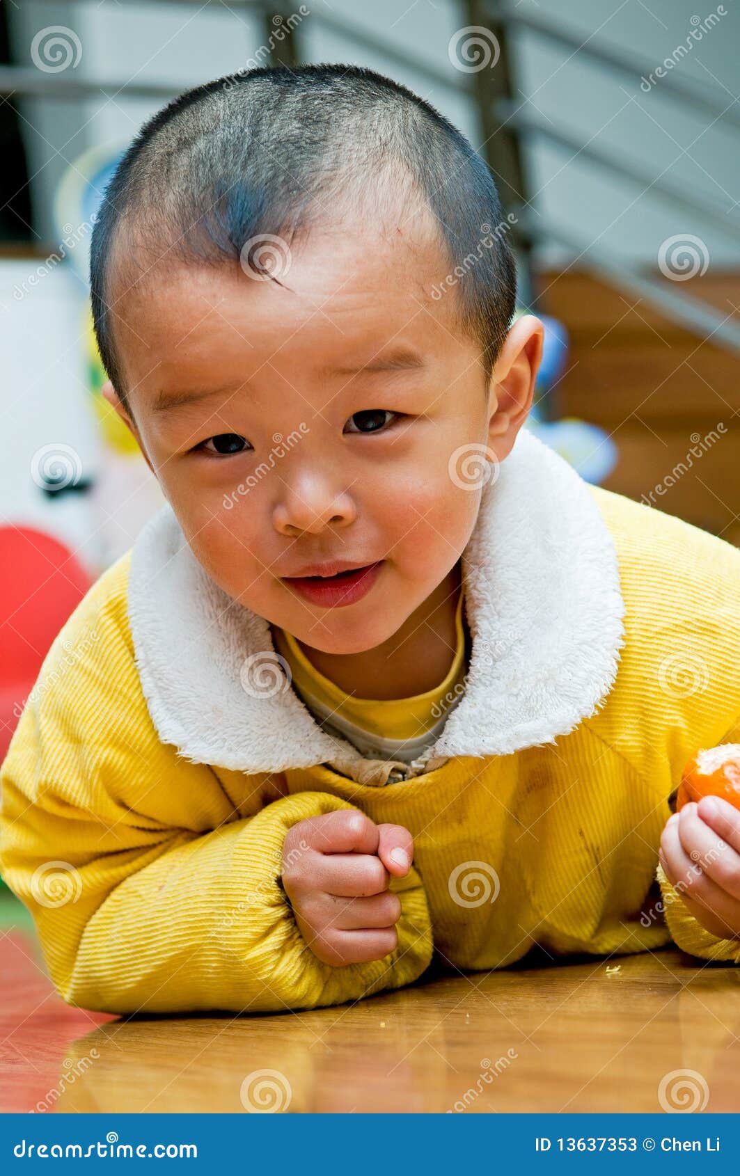 Chinese boy stock image. Image of asia, blowing, blue - 13637353