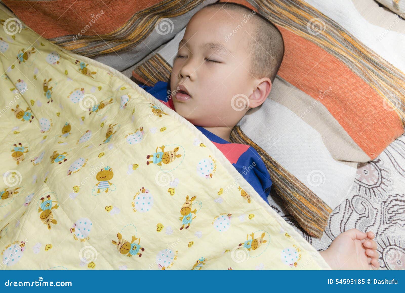 Chinese boy sleeping stock image. Image of family, relax - 54593185