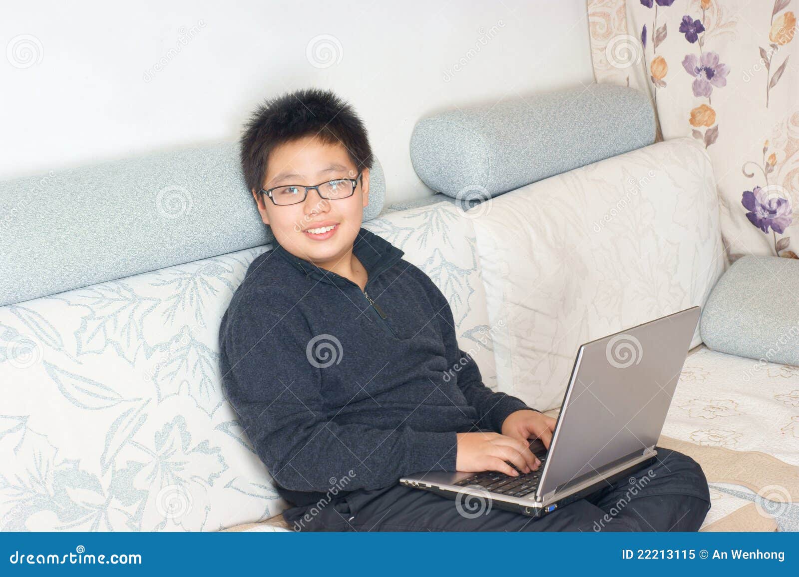 Chinese boy smiling stock image. Image of cute, color - 22213115