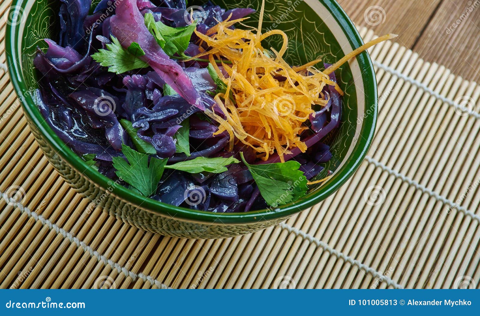 Chinese Braised Red Cabbage Stock Image - Image of cooked, cabbage ...