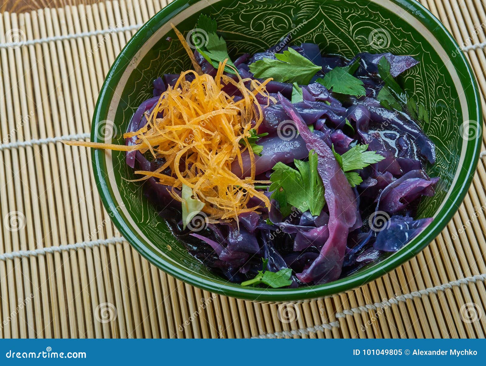 Chinese Braised Red Cabbage Stock Image - Image of healthy, vegetable ...