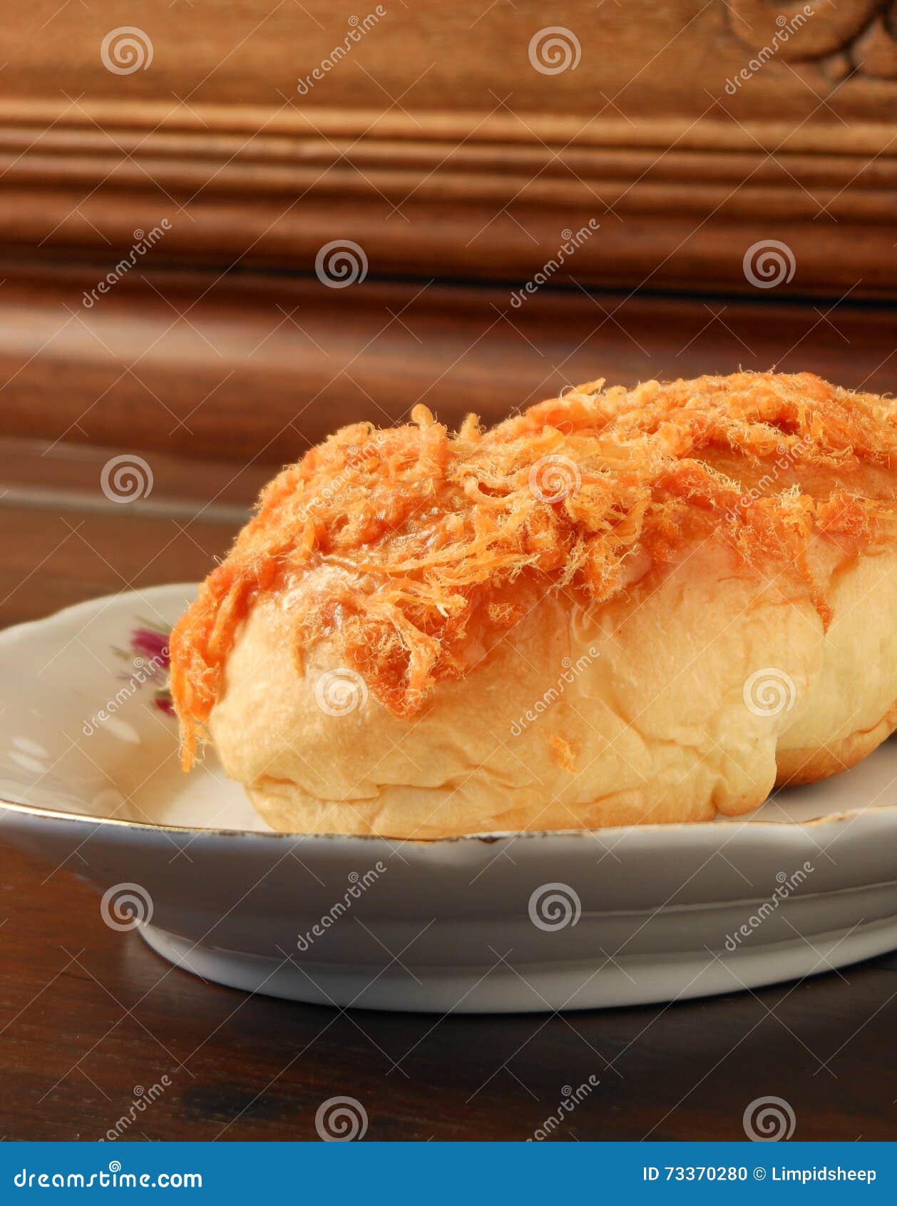 Chinese bread pork fu bun stock photo. Image of meat - 73370280