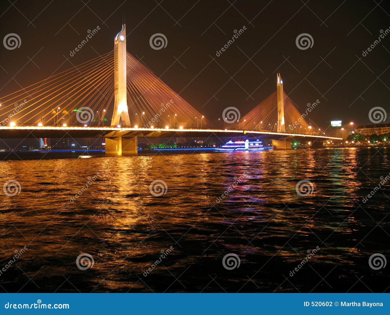 Chinese Bridge stock photo. Image of structural, stream - 520602