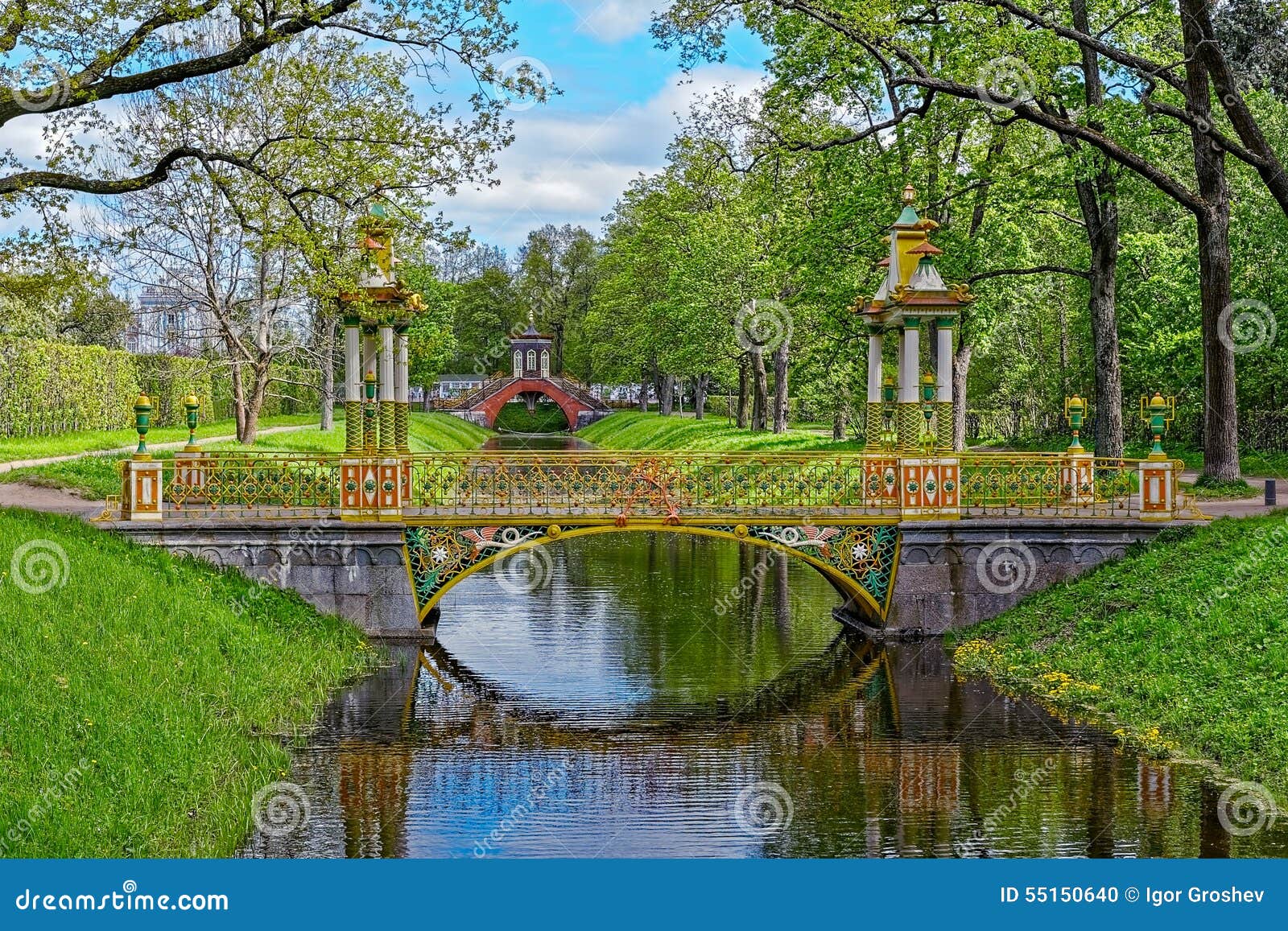 Chinese bridge stock photo. Image of chinese, people - 55150640
