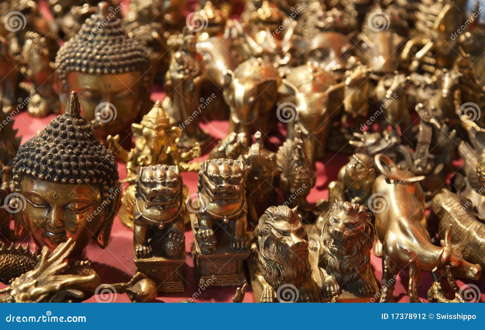 Chinese bronze souvenirs stock photo. Image of china - 17378912