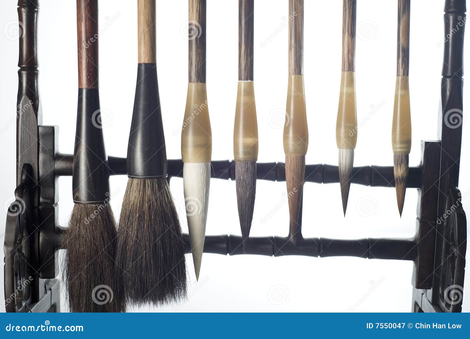 Chinese Brush stock image. Image of calligraphy, brush - 7550047