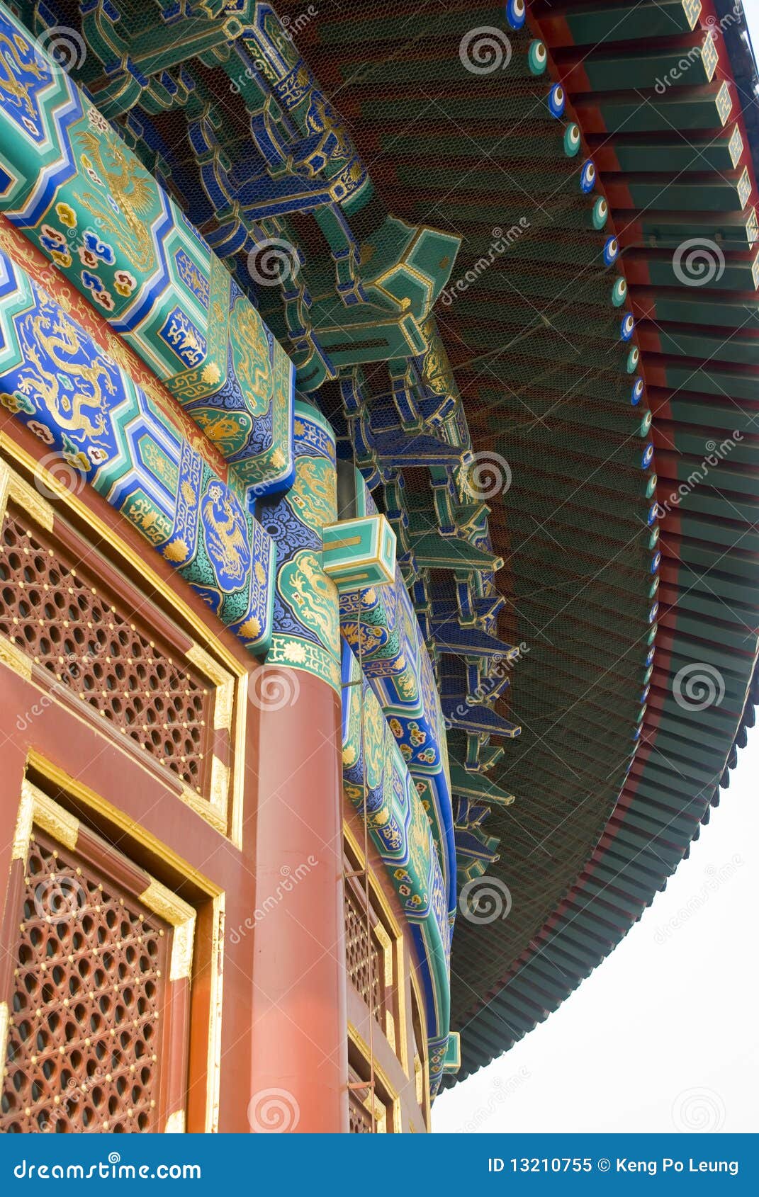 Chinese building stock image. Image of eastern, history - 13210755