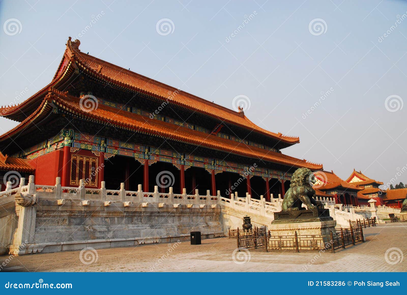 Chinese Building stock photo. Image of architecture, city - 21583286
