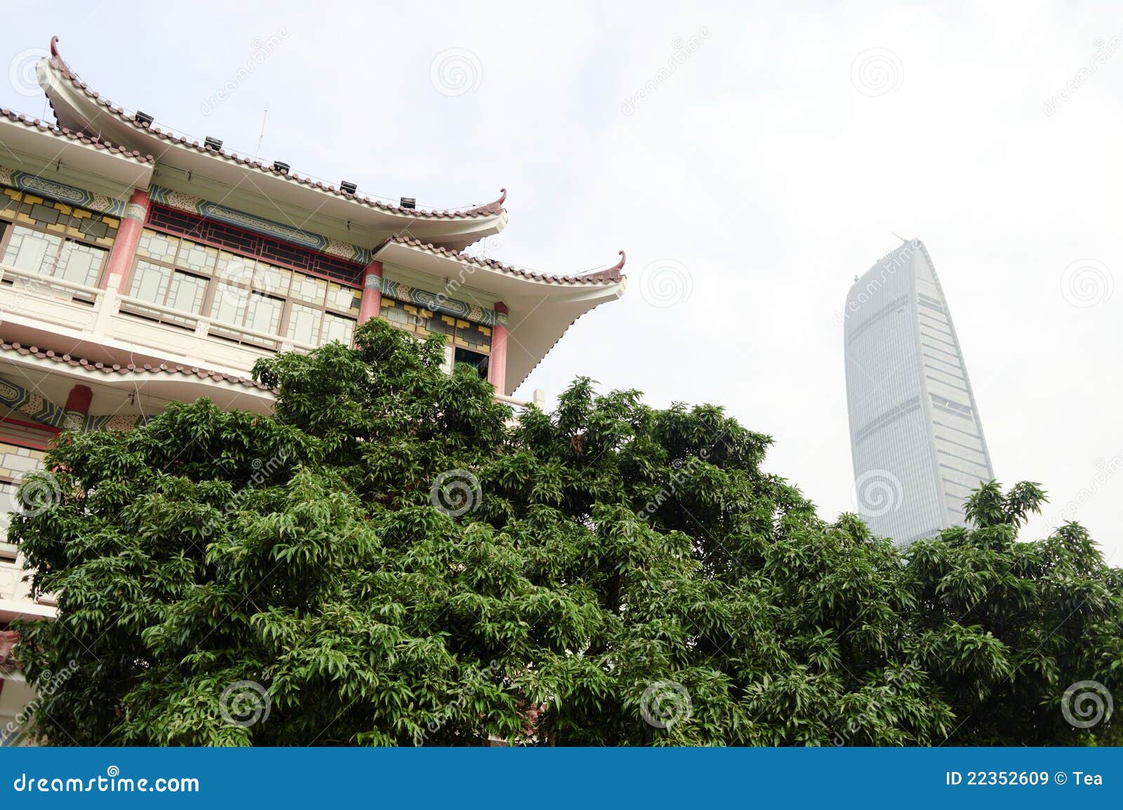 Chinese building stock image. Image of urban, outdoor - 22352609