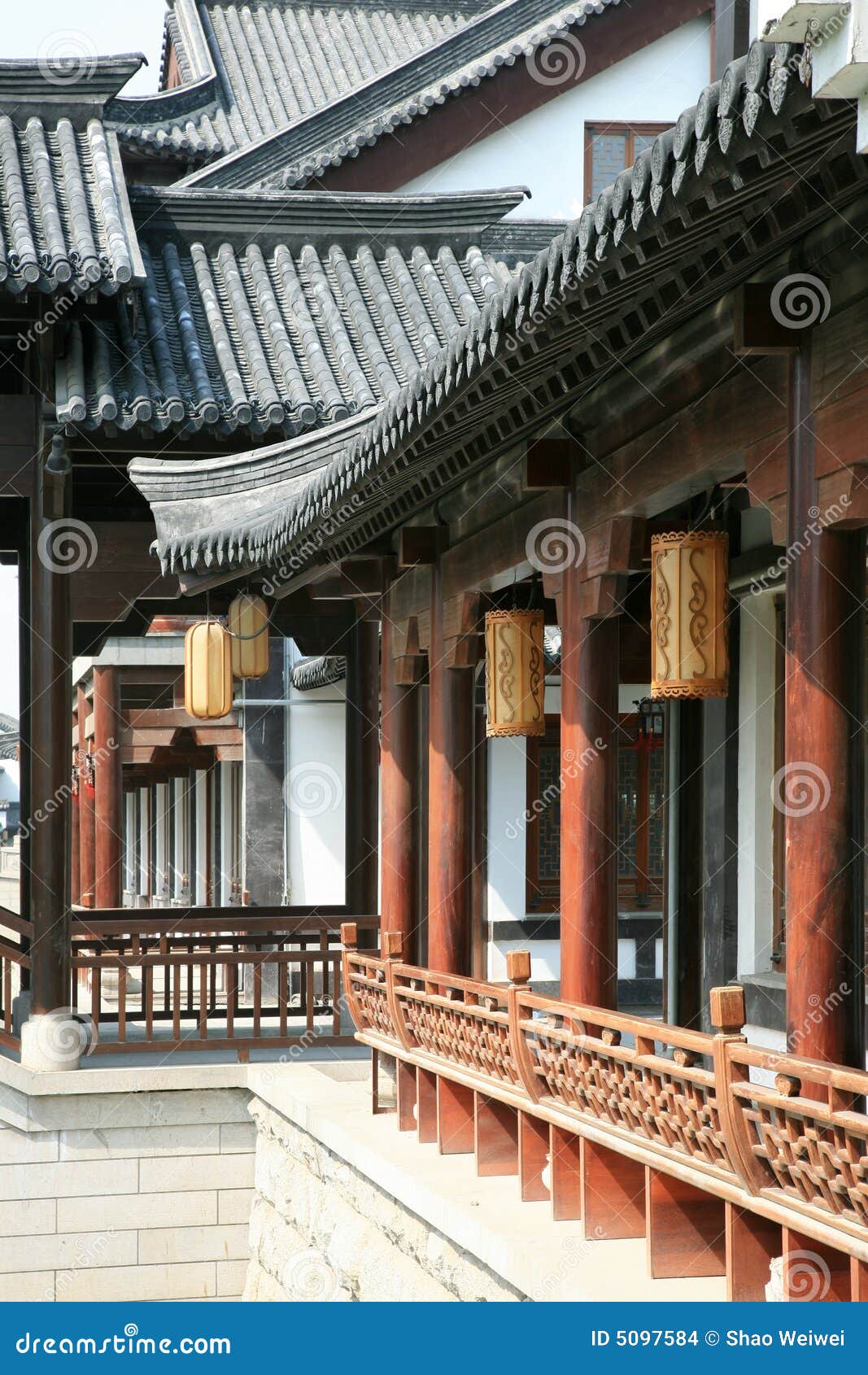 Chinese Building stock photo. Image of china, mystery - 5097584