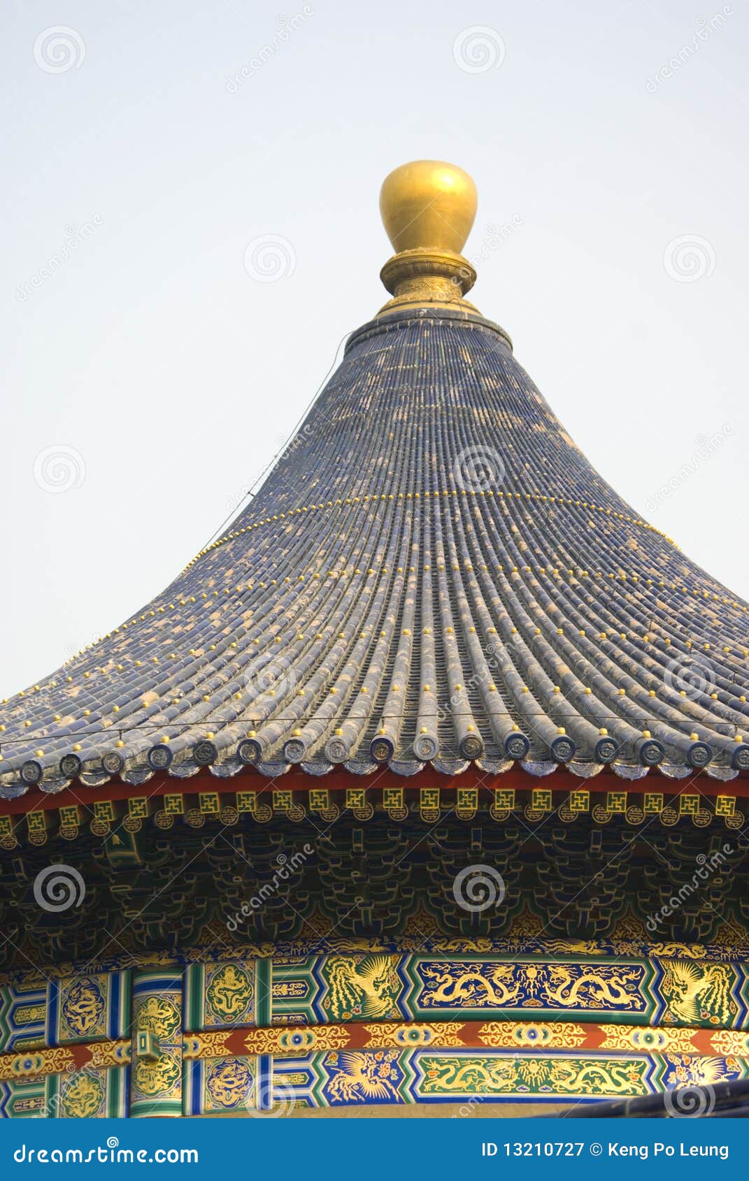 Chinese building roof stock image. Image of emperor, china - 13210727