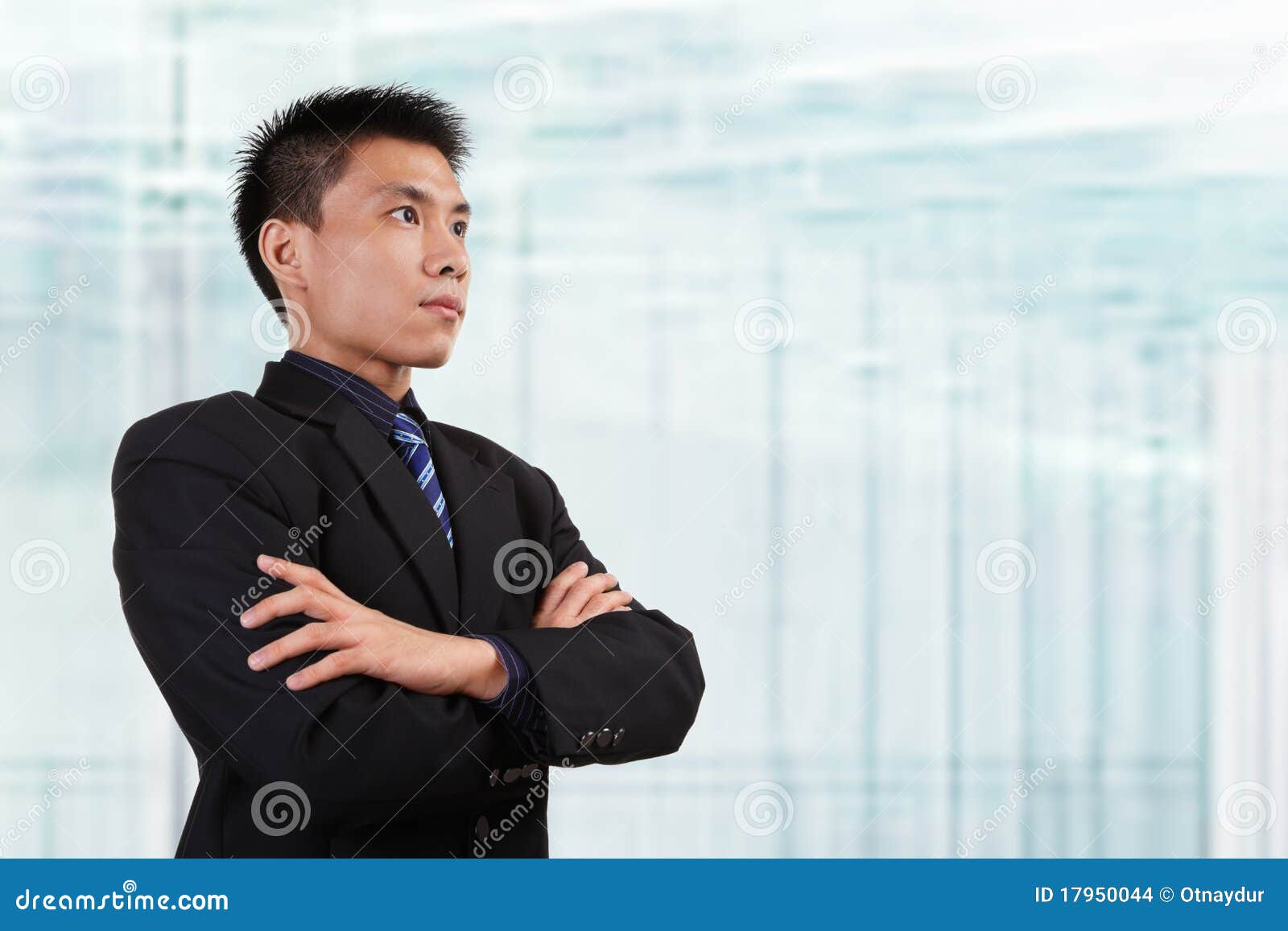 Chinese businessman stock photo. Image of single, young - 17950044