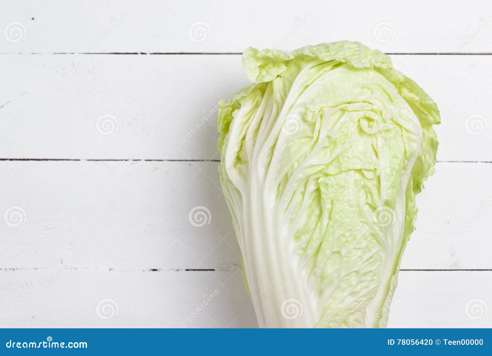 Chinese Cabbage-Michilli on Wooden Stock Photo - Image of natural ...