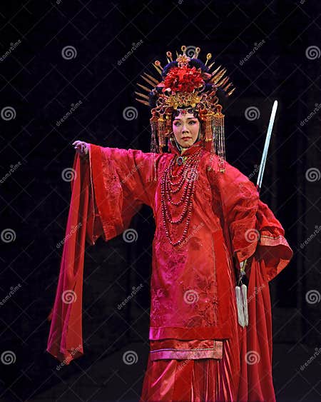 Chinese Cantonese Opera Actress Editorial Stock Photo - Image of dance ...