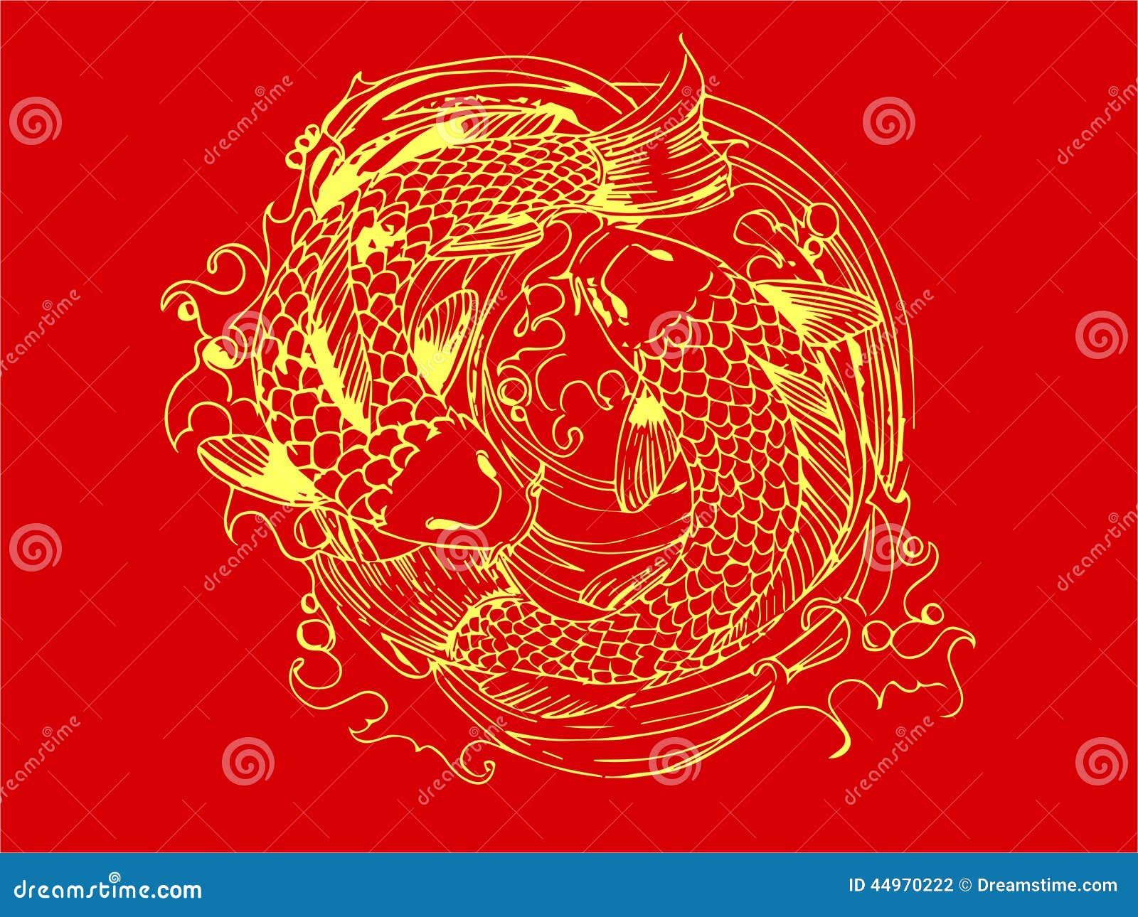 Chinese Carp stock photo. Image of chinese, thai, thailand - 44970222