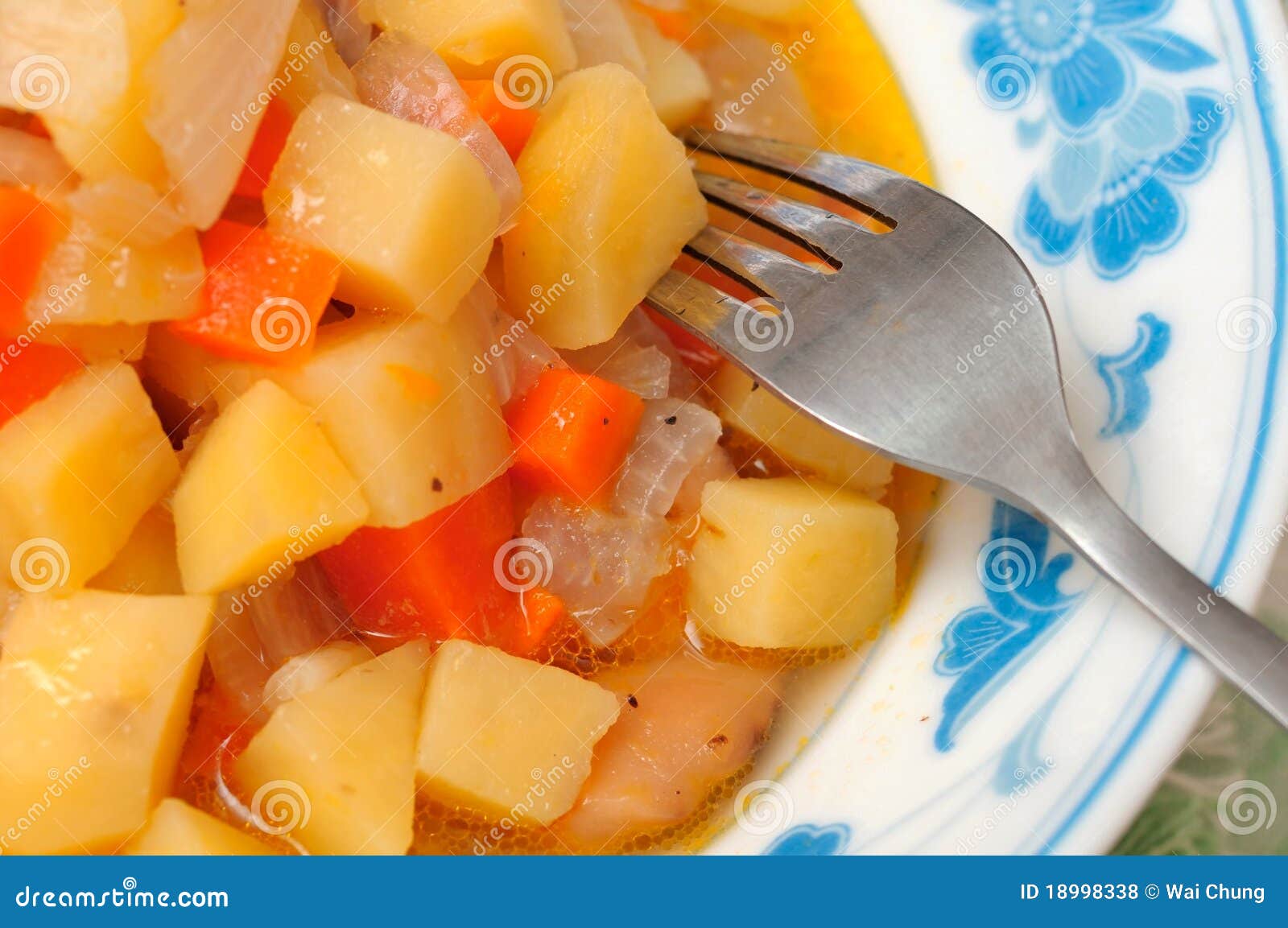 Chinese Carrot and Potato Dish Stock Photo - Image of concept, diet ...